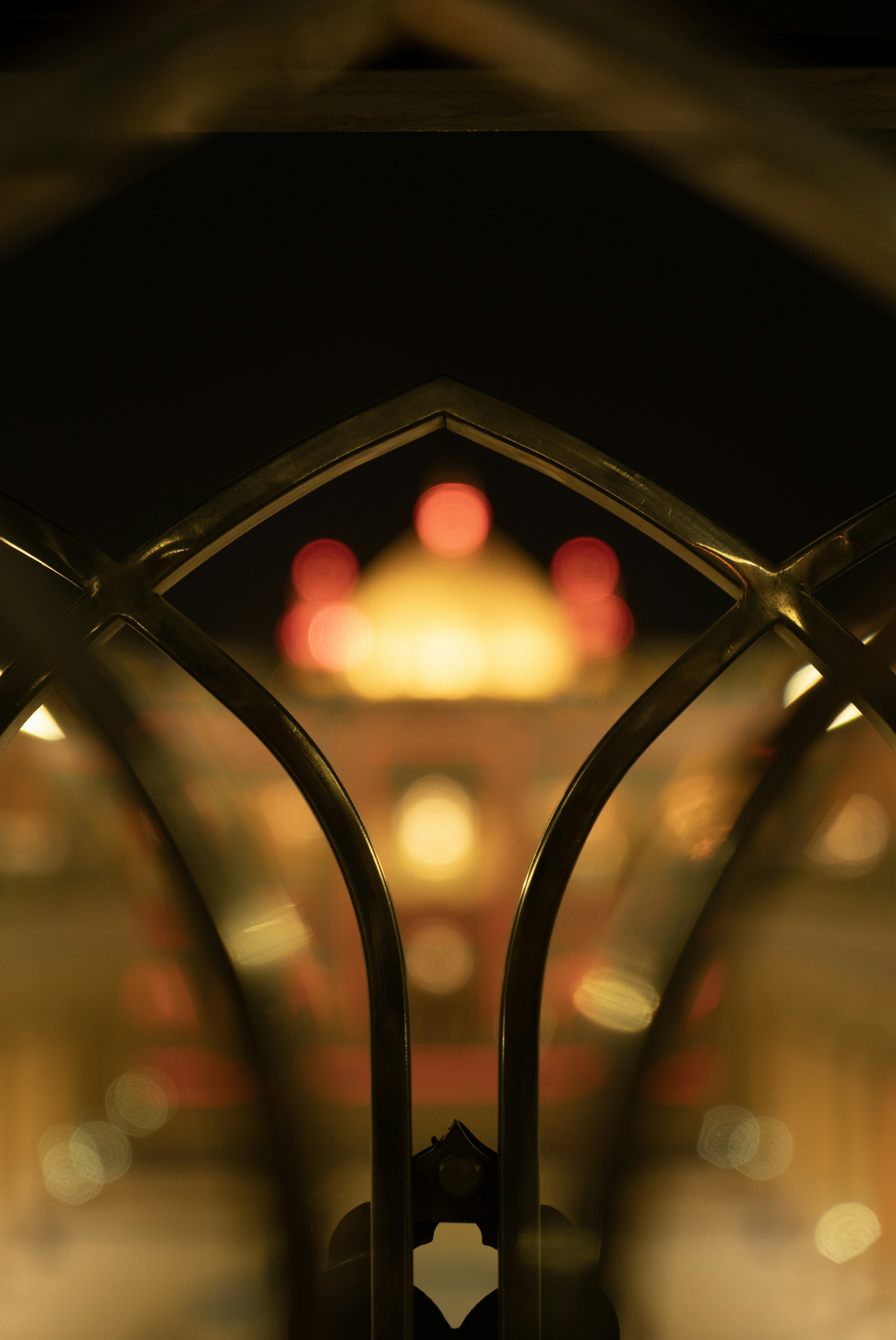 Through the Iron Lattice to Golden Domes