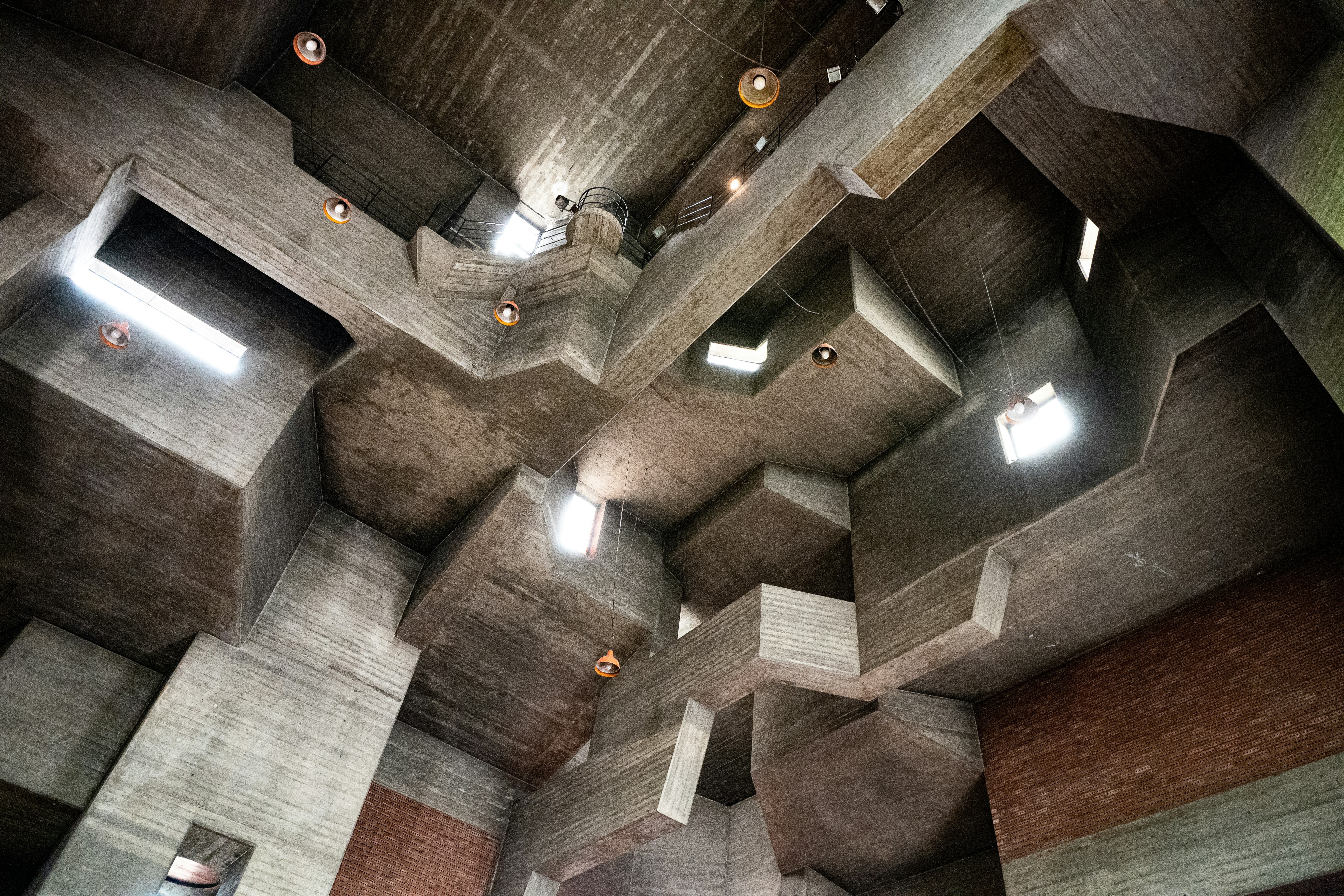 Concrete Canopy: A Symphony of Angles and Light