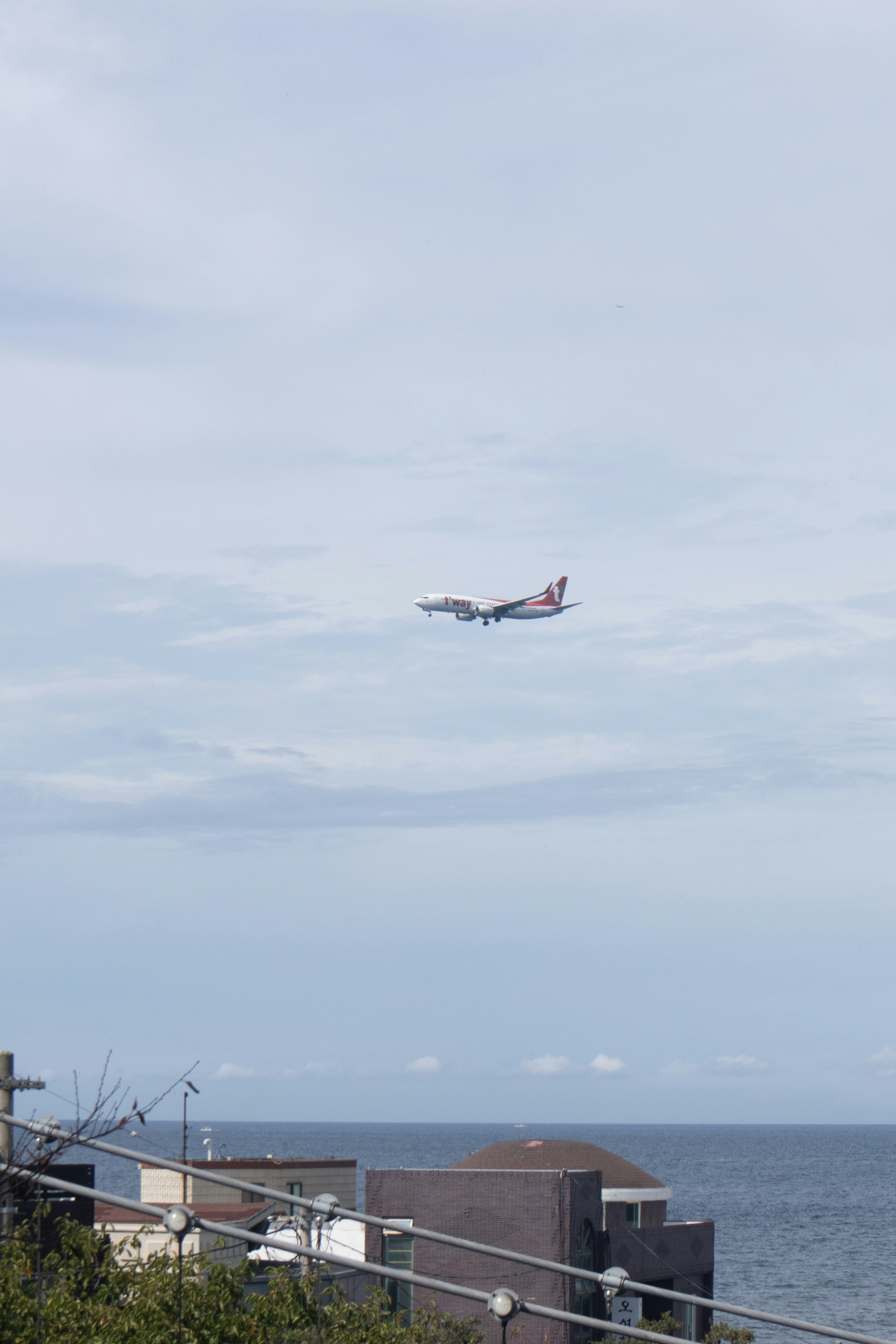 Aerial Descent: The Journey Above the Waves