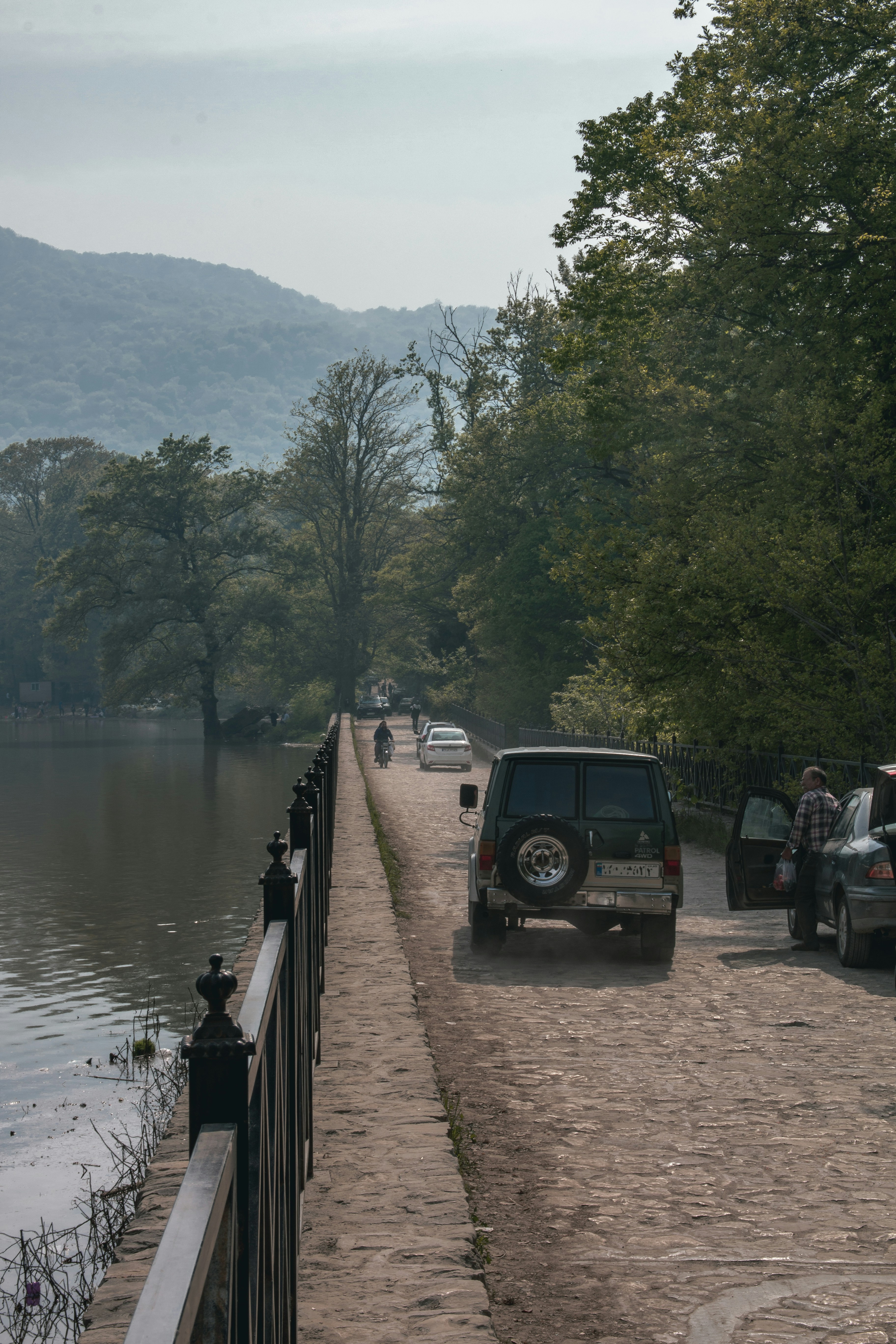 Serenity Along the Waterside Path