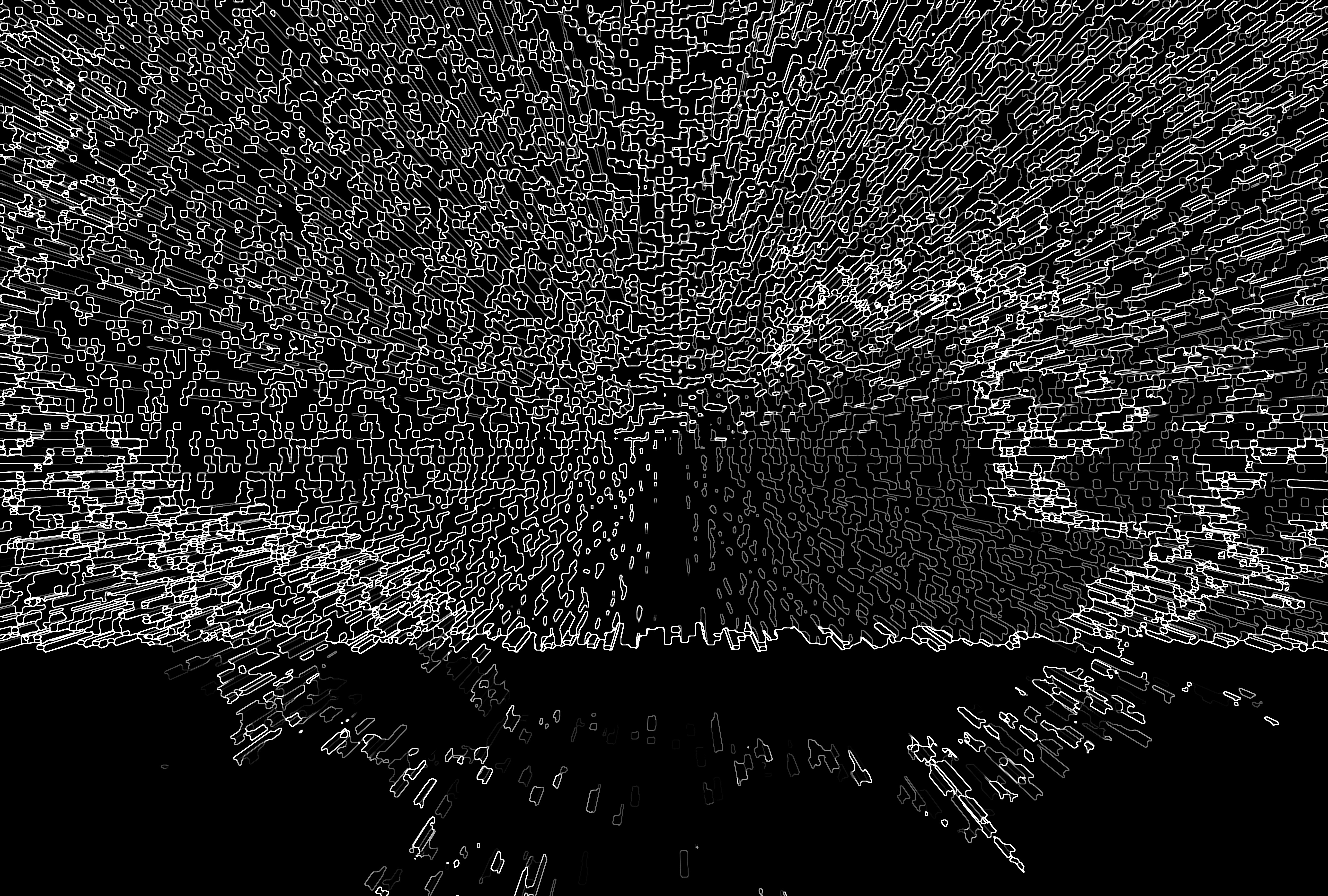 Abstract textured pattern with a dark background