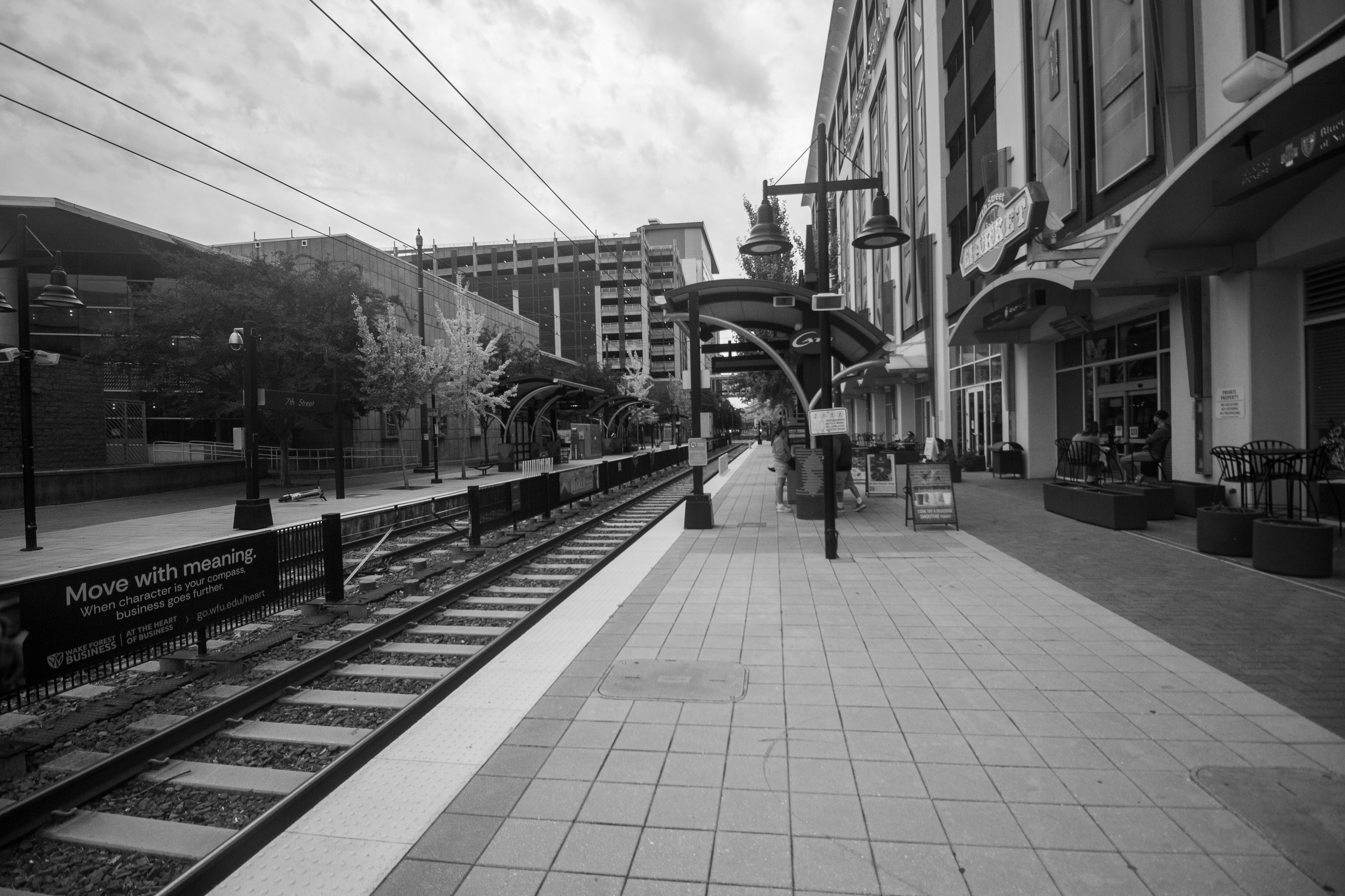 Urban Transit Pathway: A Journey Through Shadows