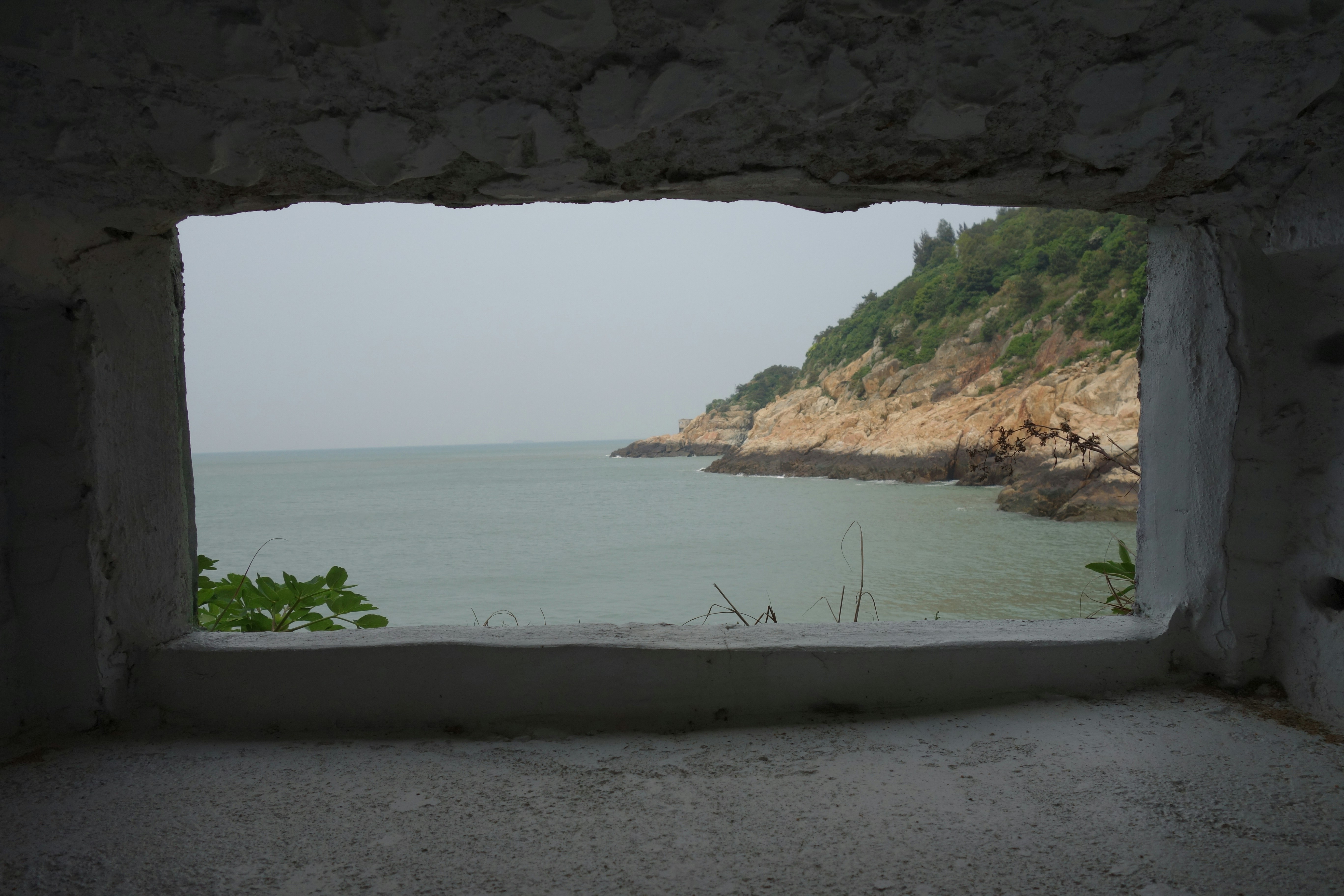 Framed Serenity: A Coastal Escape