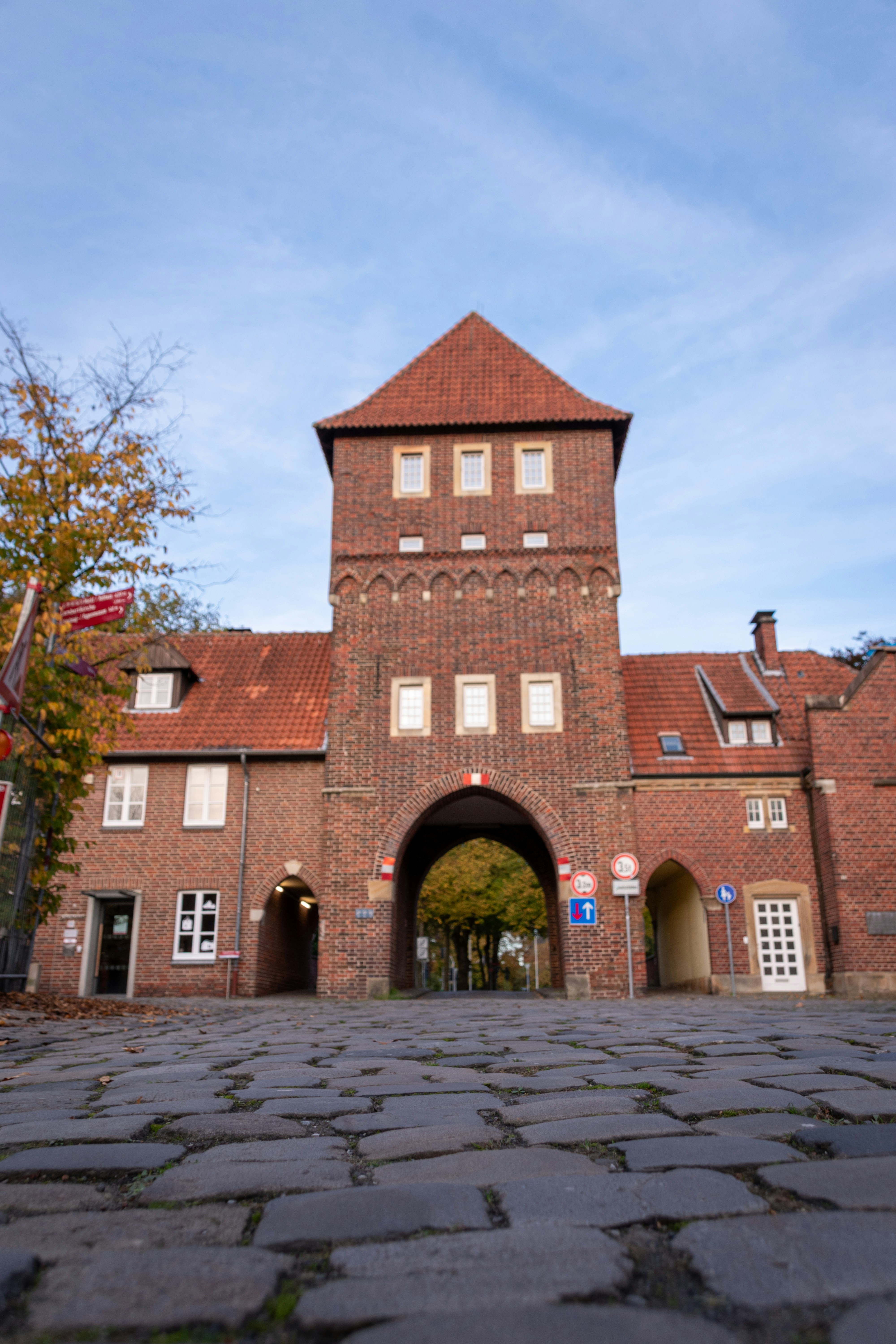 Gateway to History: The Majestic Brick Tower