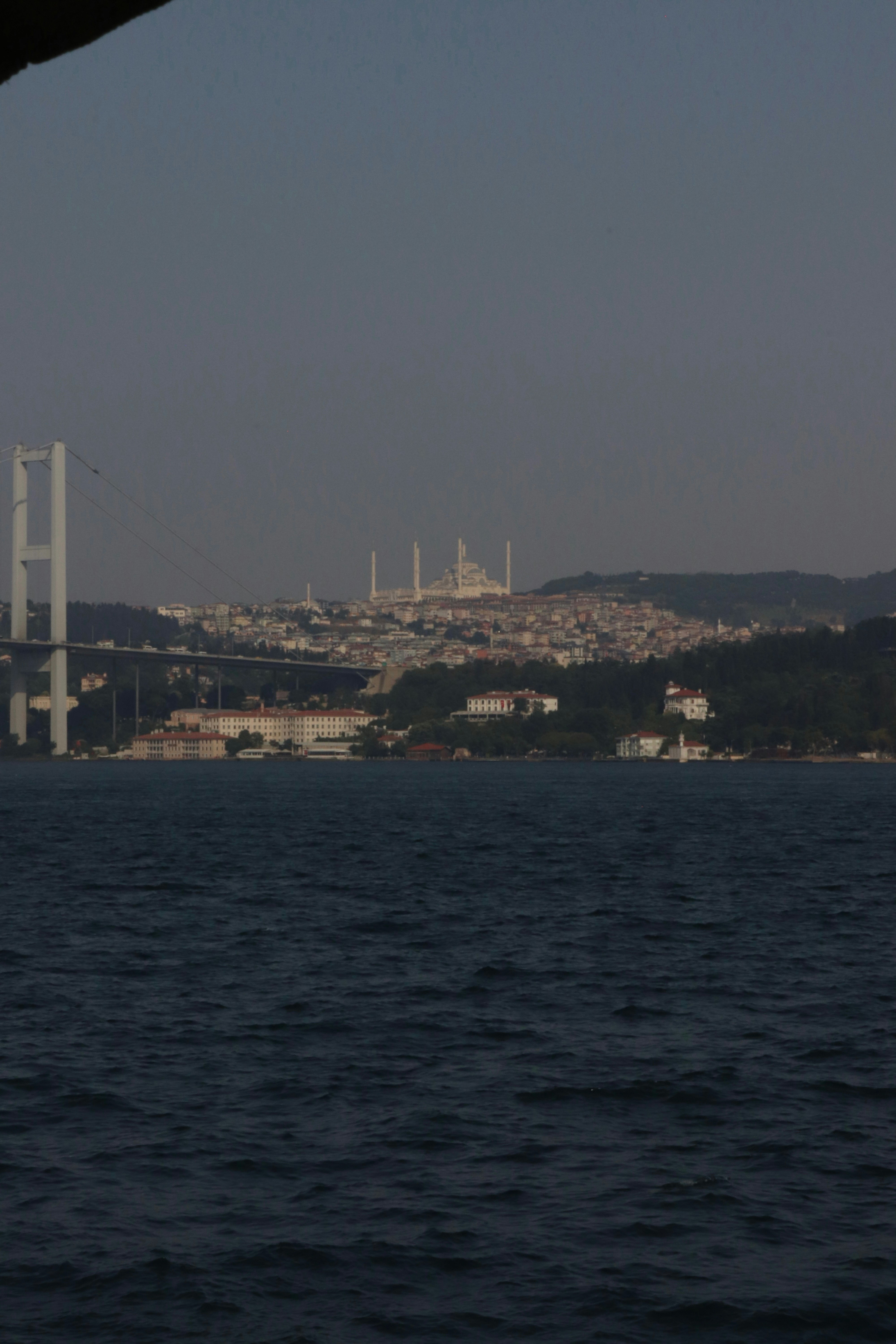 Bridging Horizons: A Glimpse of Istanbul's Skyline