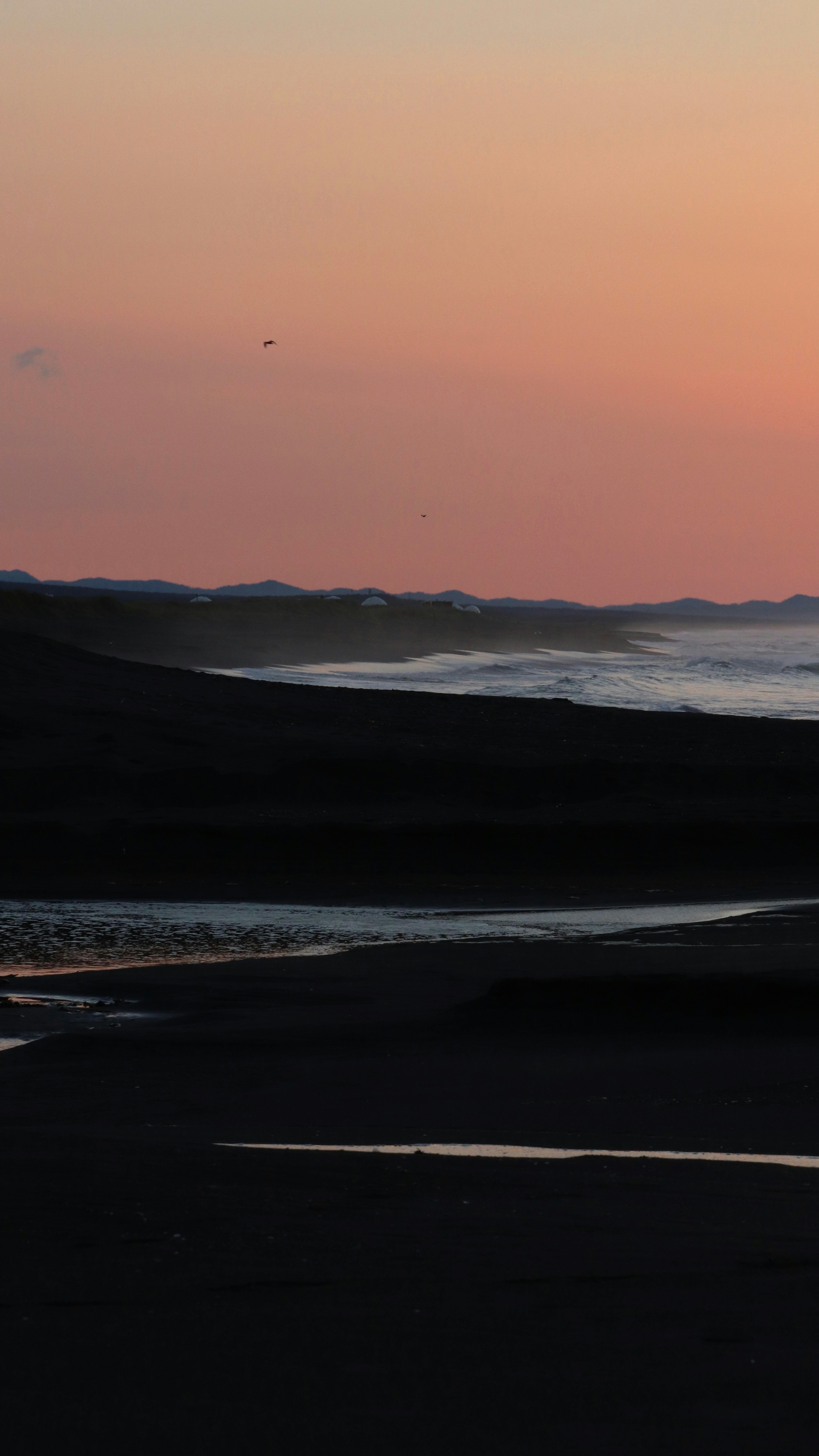 Whispers of Dusk Over the Shoreline