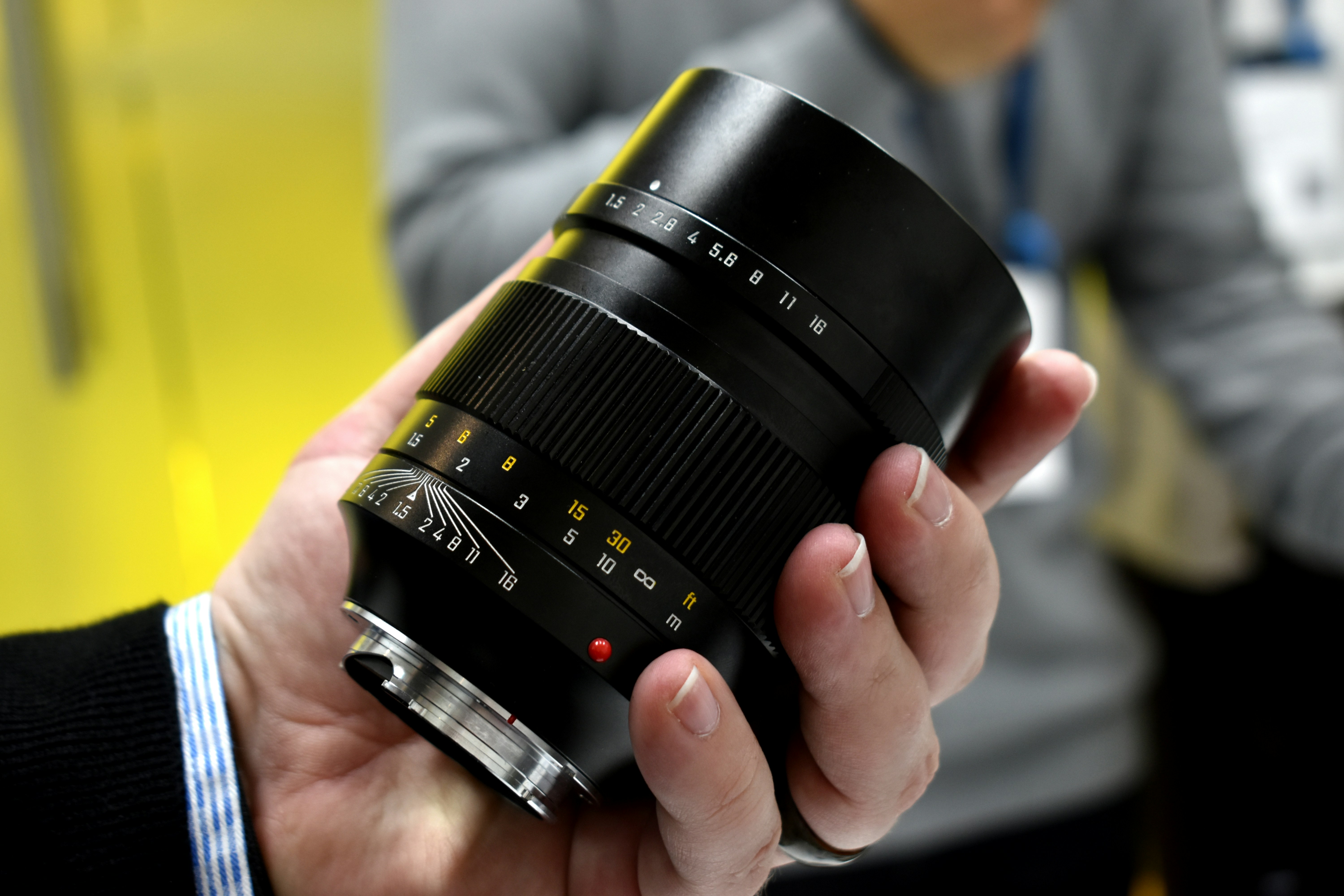 Precision in Hand: A Close-Up of a High-Performance Lens