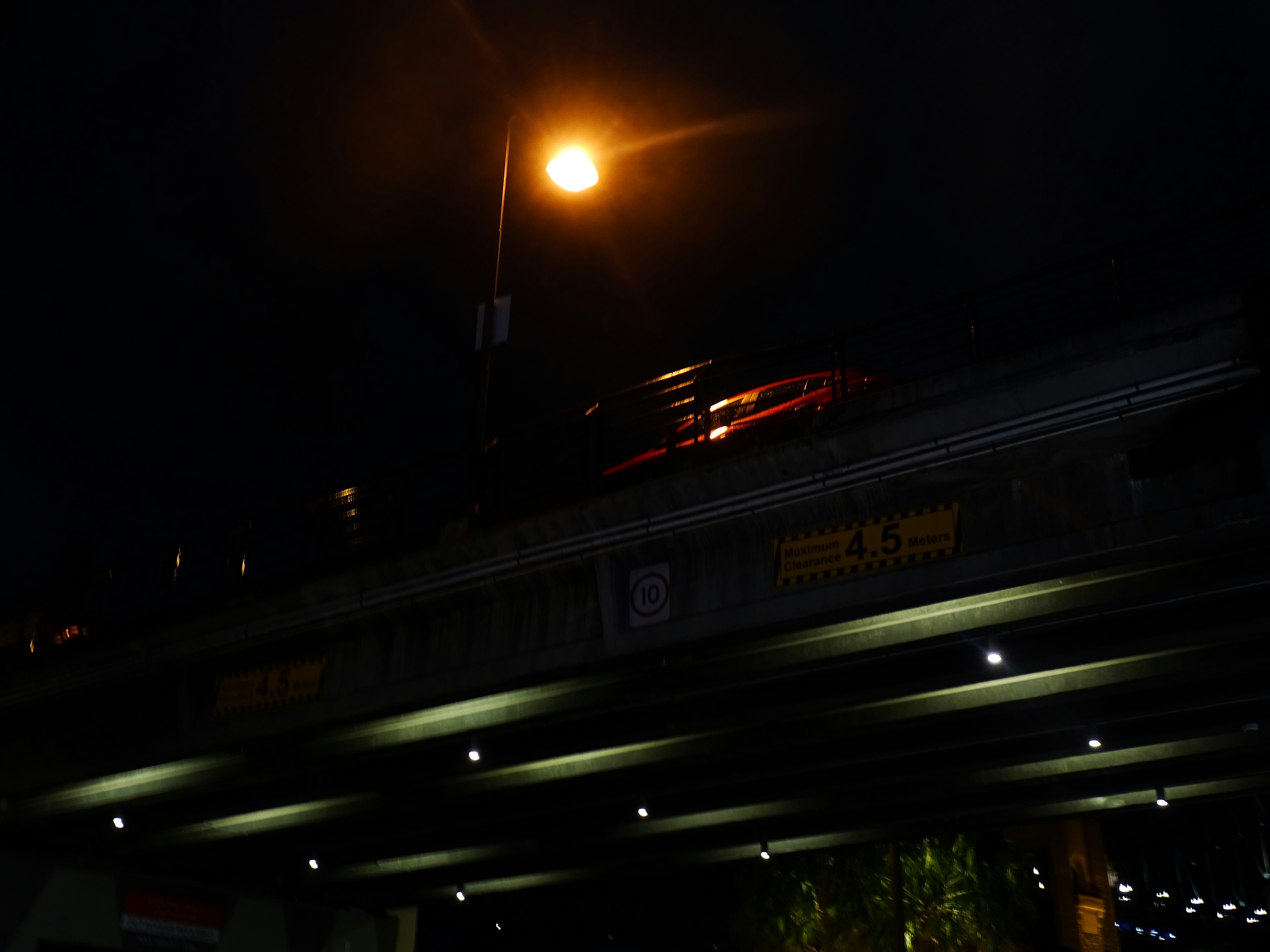 Urban Nightscape: The Glow of City Life