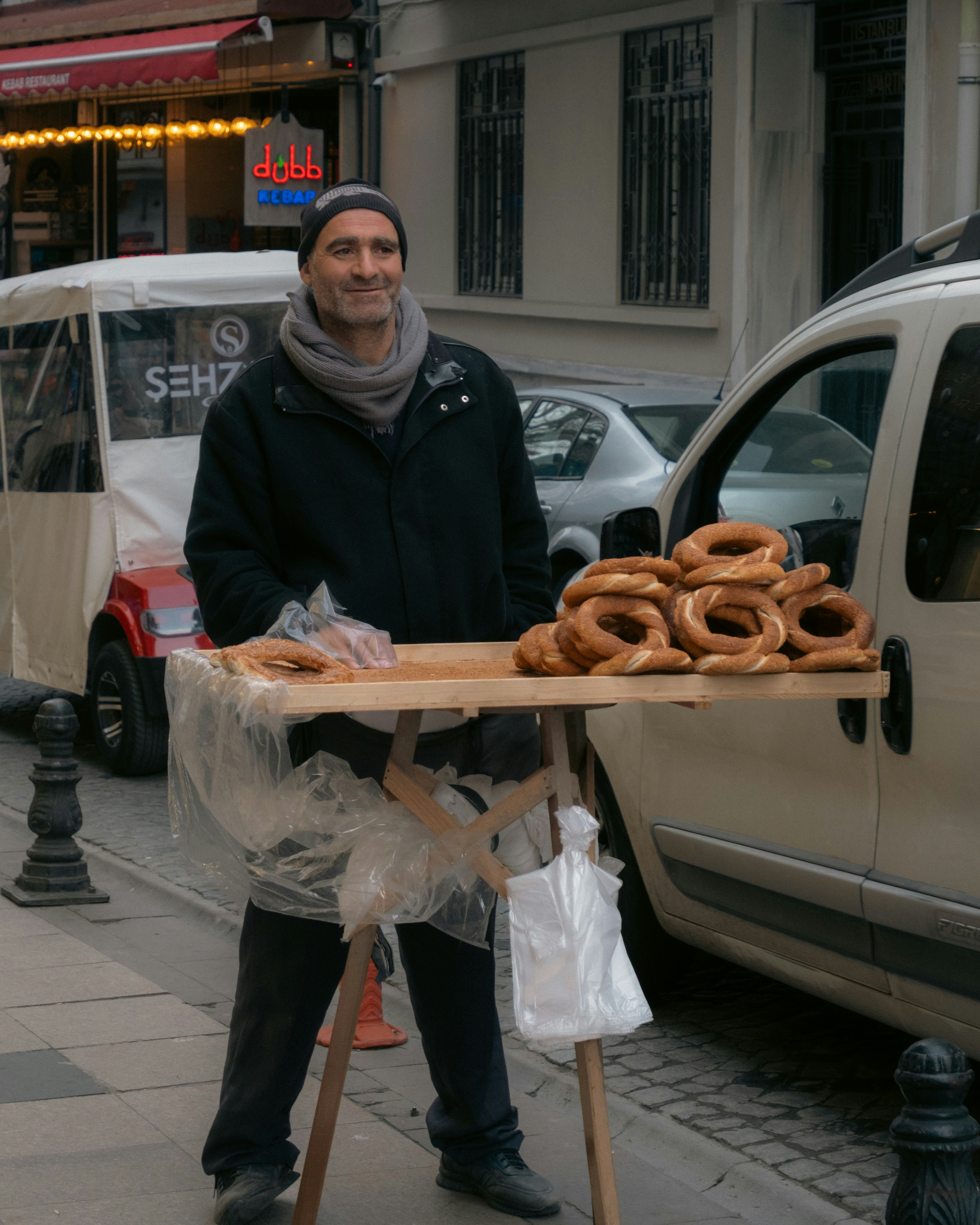 The Artisan's Delight: A Street Vendor's Offering