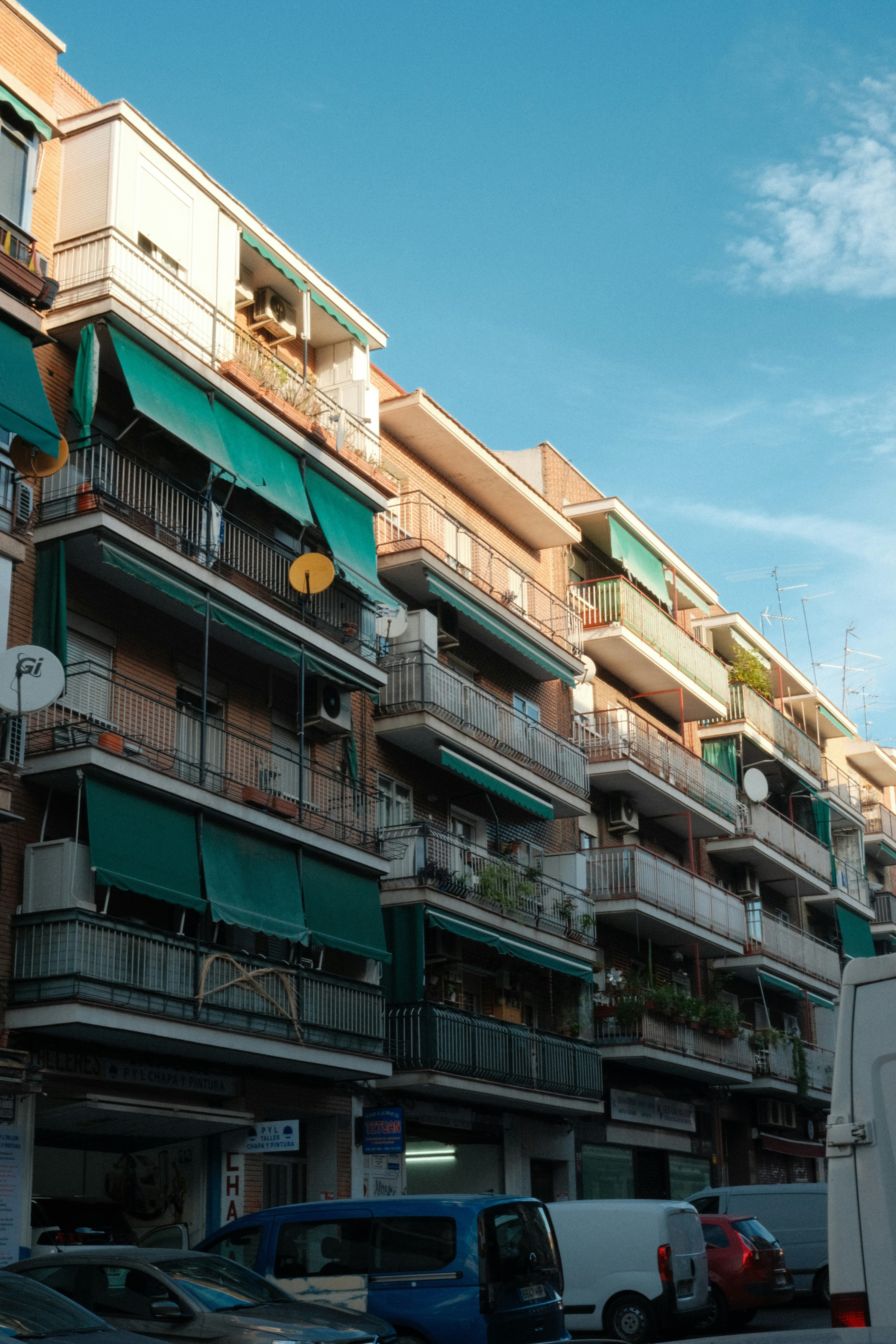 Urban Layers: A Symphony of Balconies