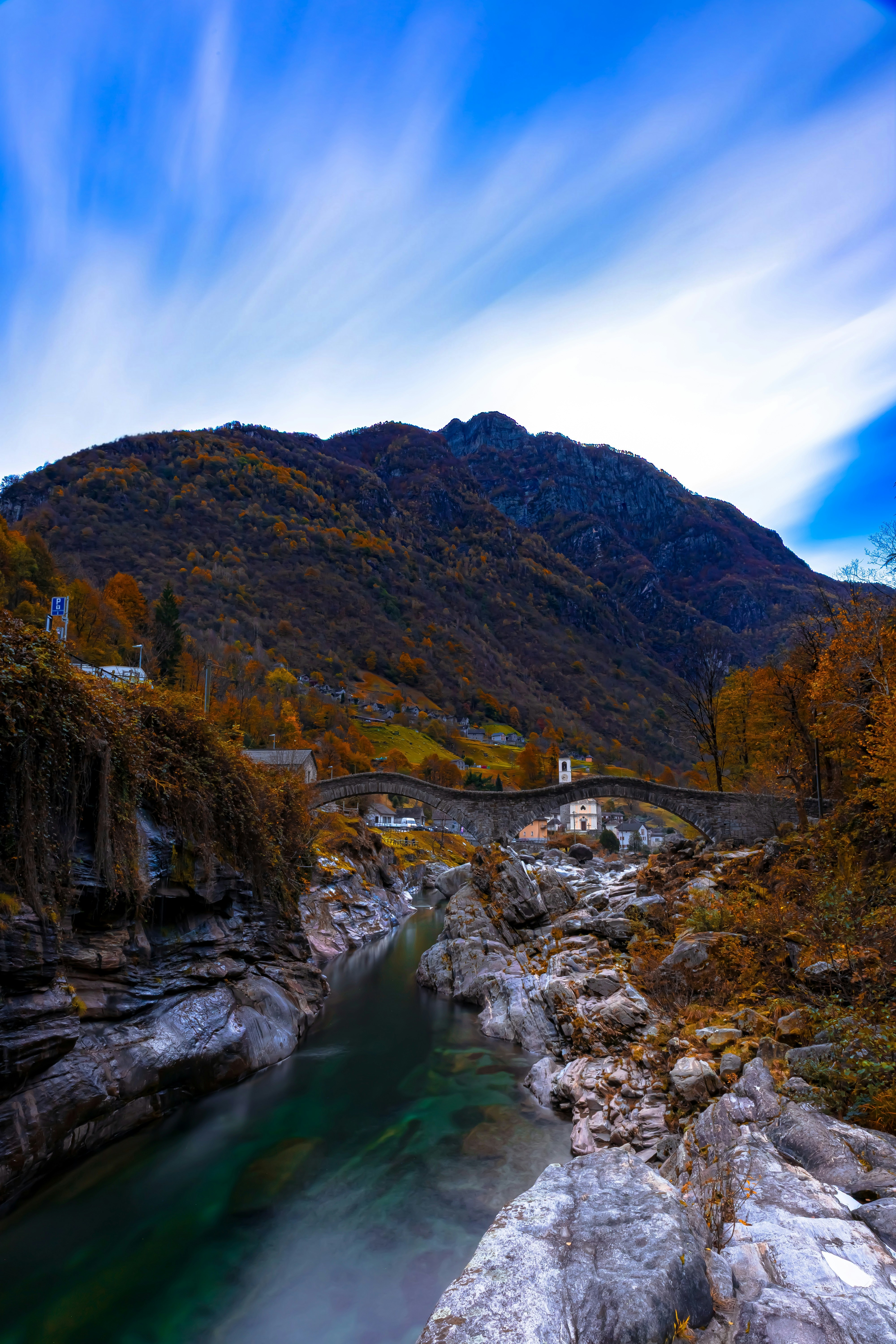 Whispers of Autumn: A Bridge to Serenity