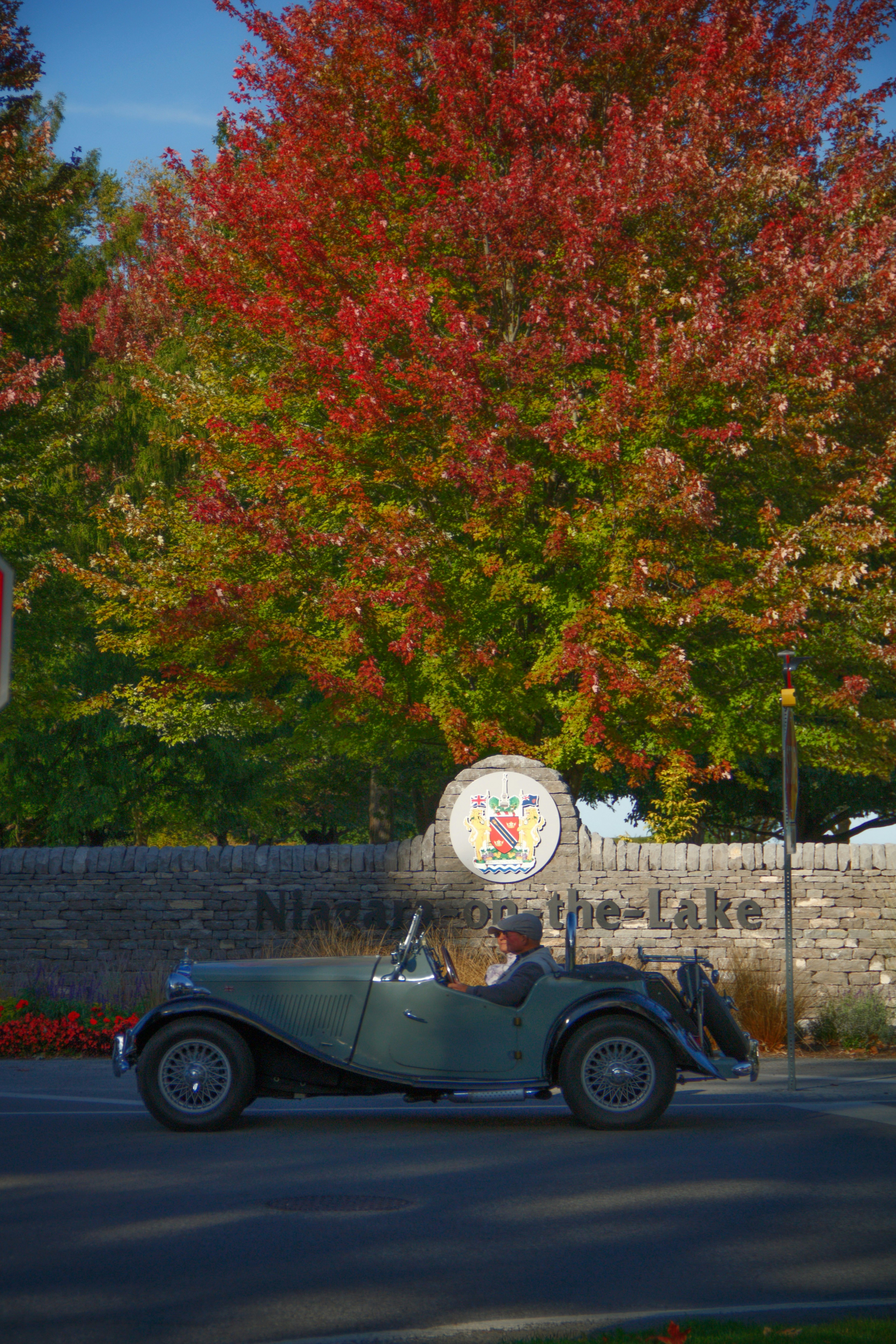 A Vintage Ride Through Autumn's Palette