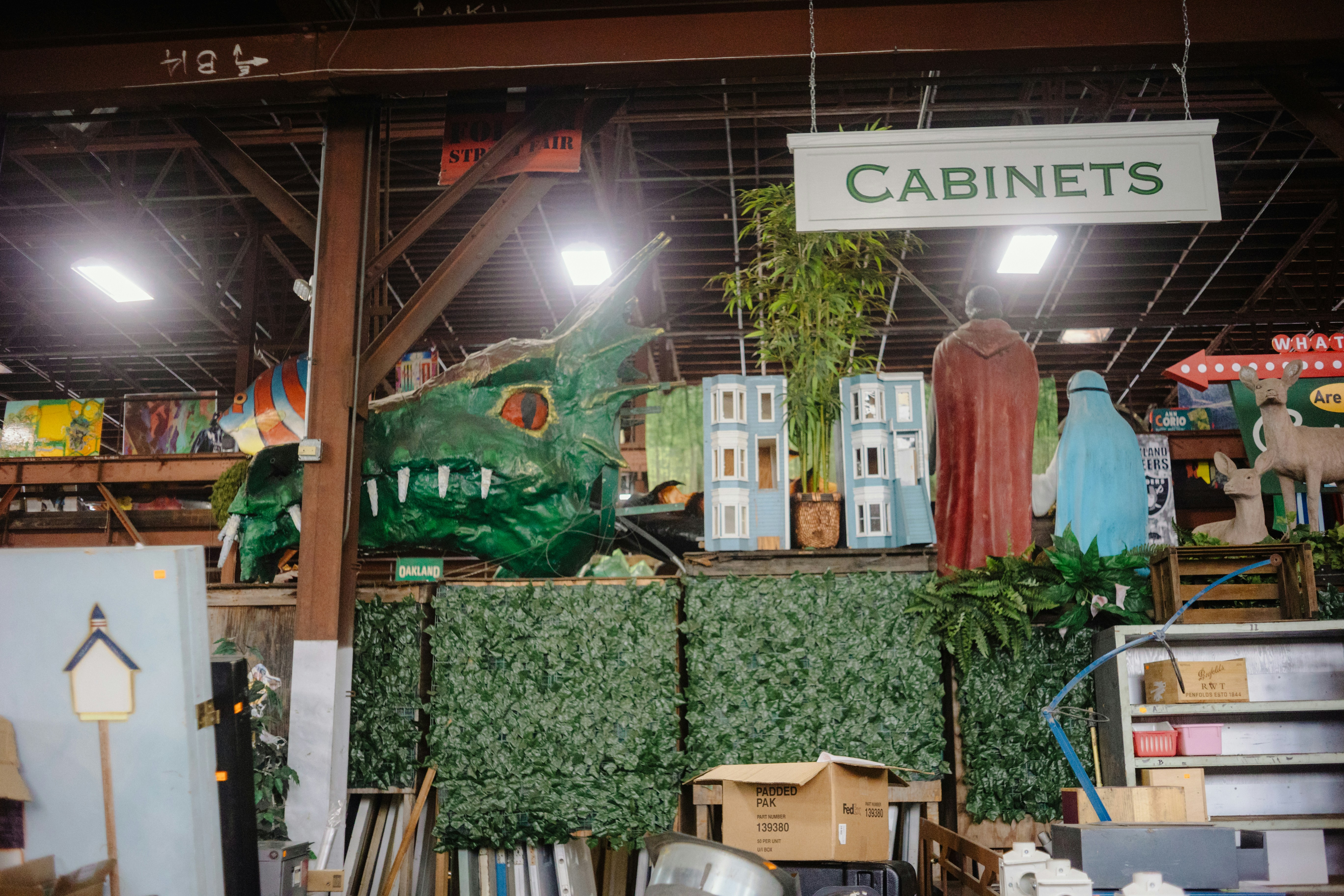 Whimsical Treasures in a Curiosity Shop