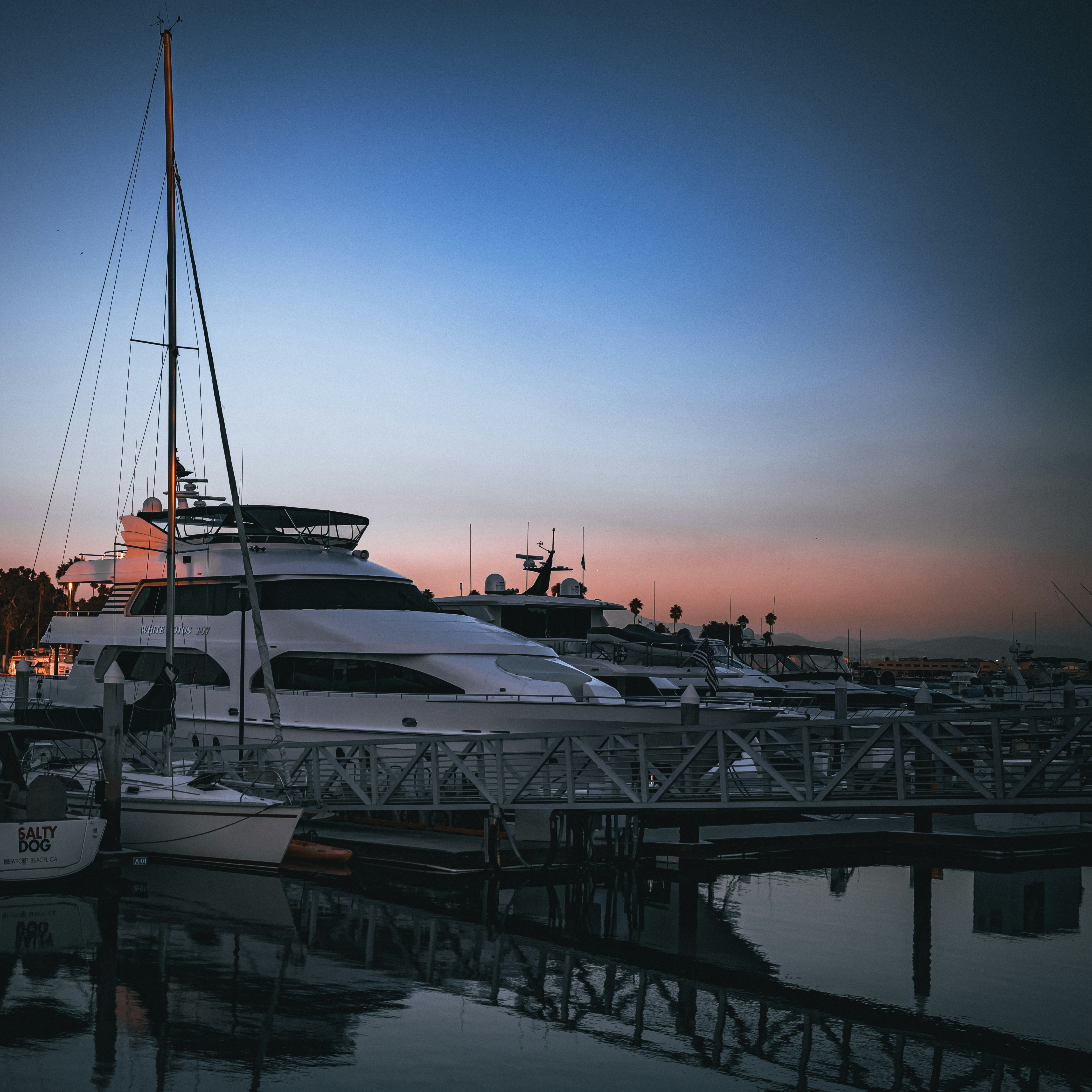 Twilight Serenity at the Marina