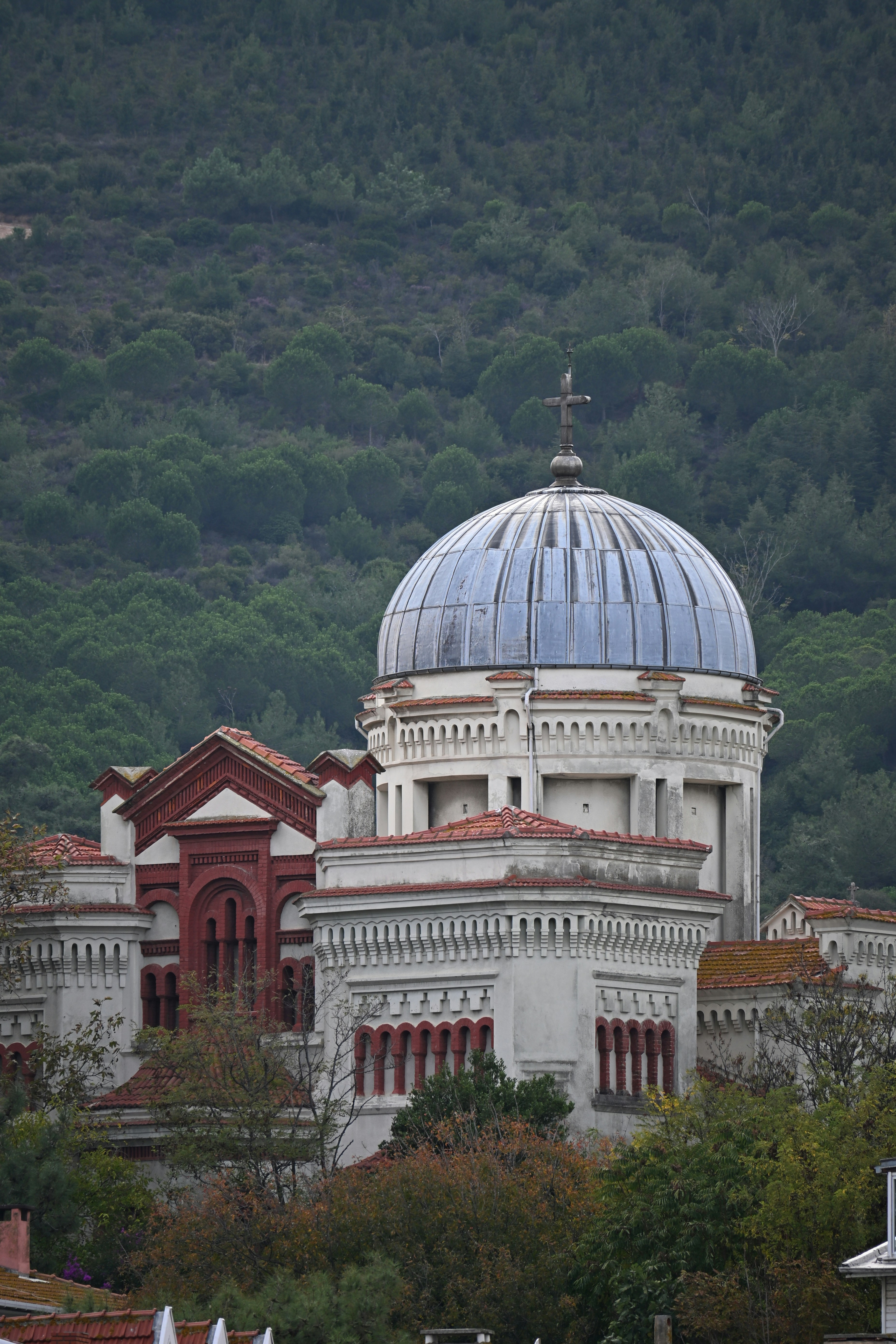 The Silent Guardian: A Historic Dome Amidst Nature
