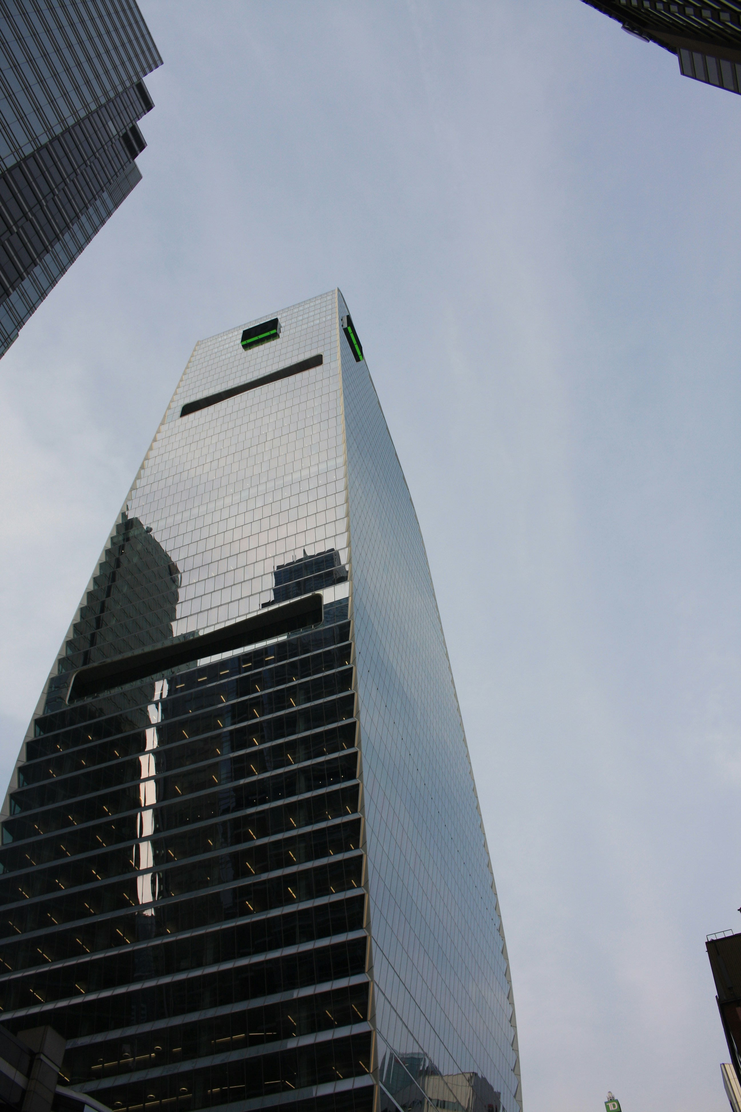 Vertical Ambitions: A Skyscraper's Ascent