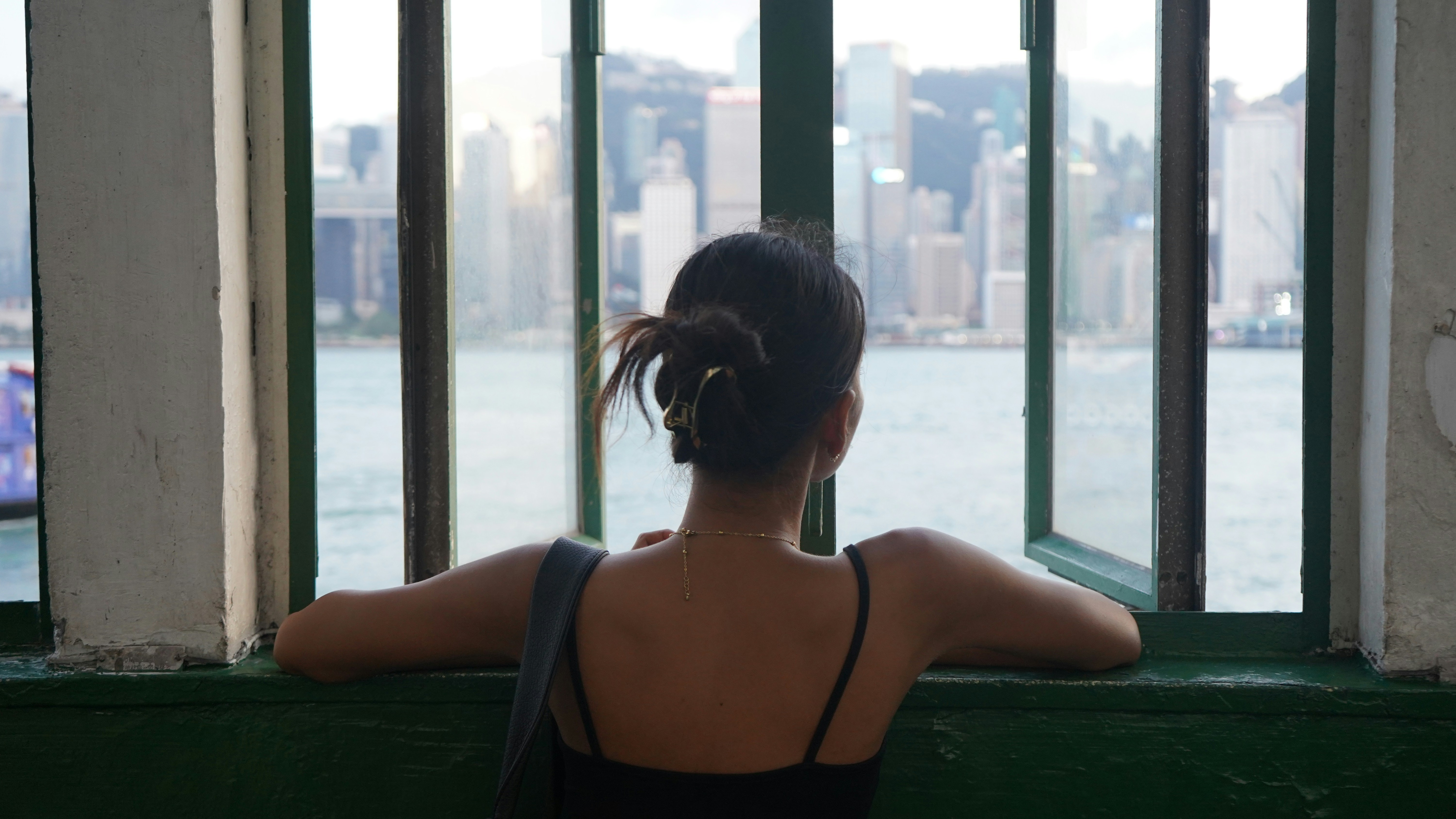 Reflections of a City Beyond the Frame