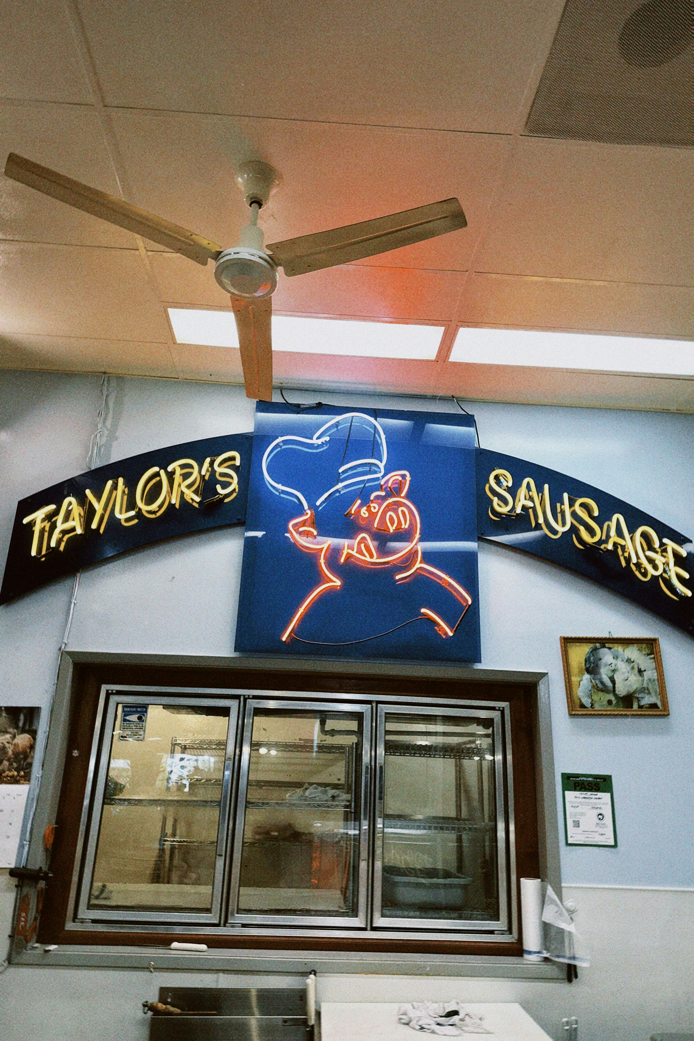 Neon Charm of Taylor's Sausage