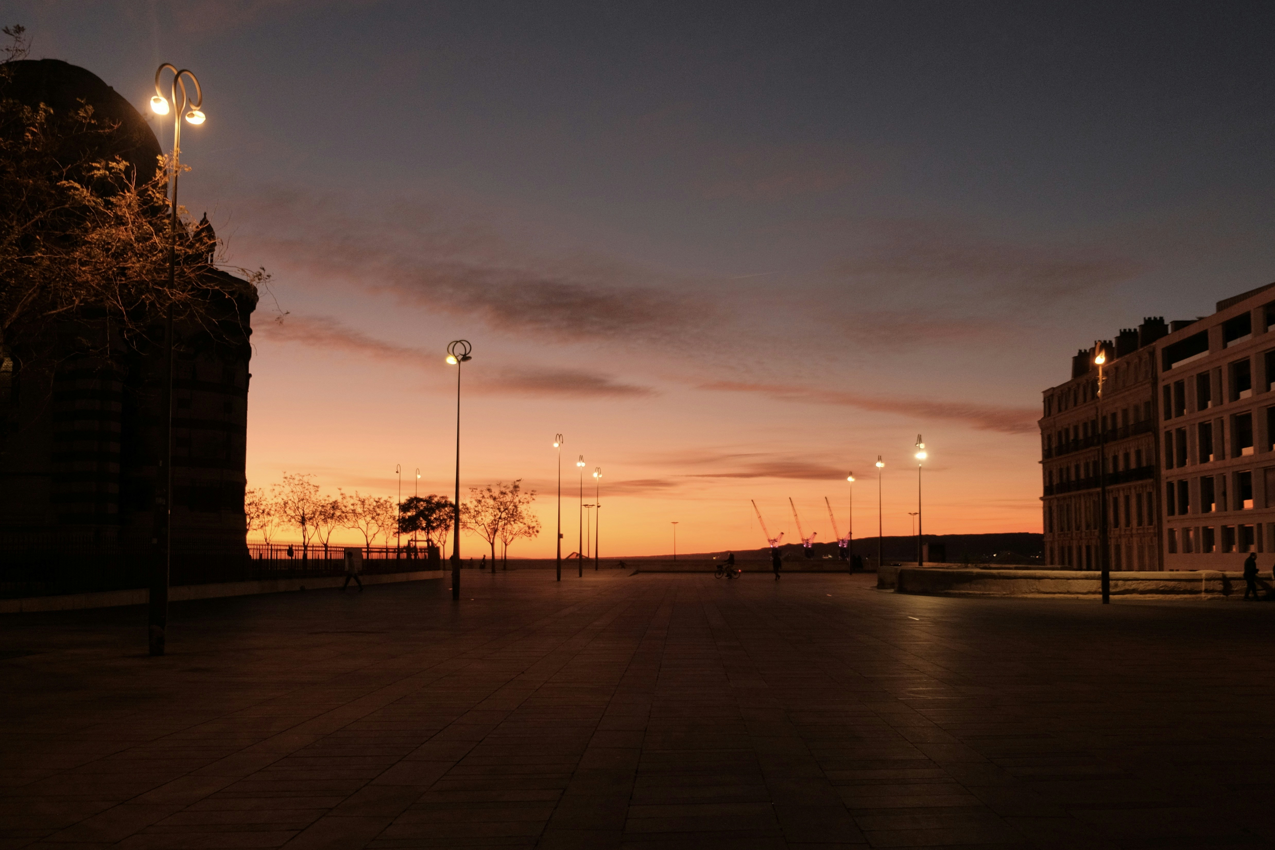 Twilight Tranquility: A City Awakens