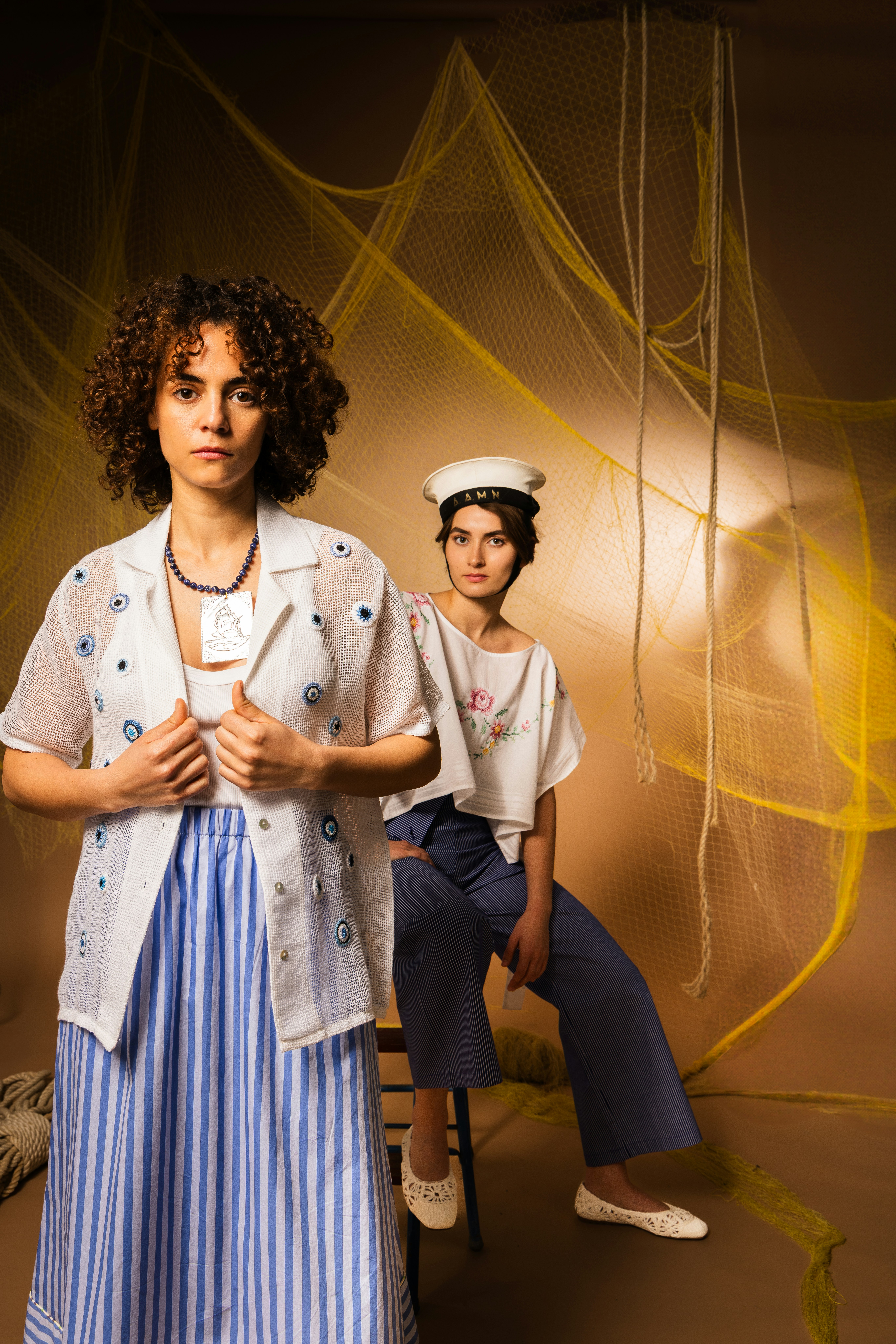 Nautical Elegance: A Modern Fashion Narrative