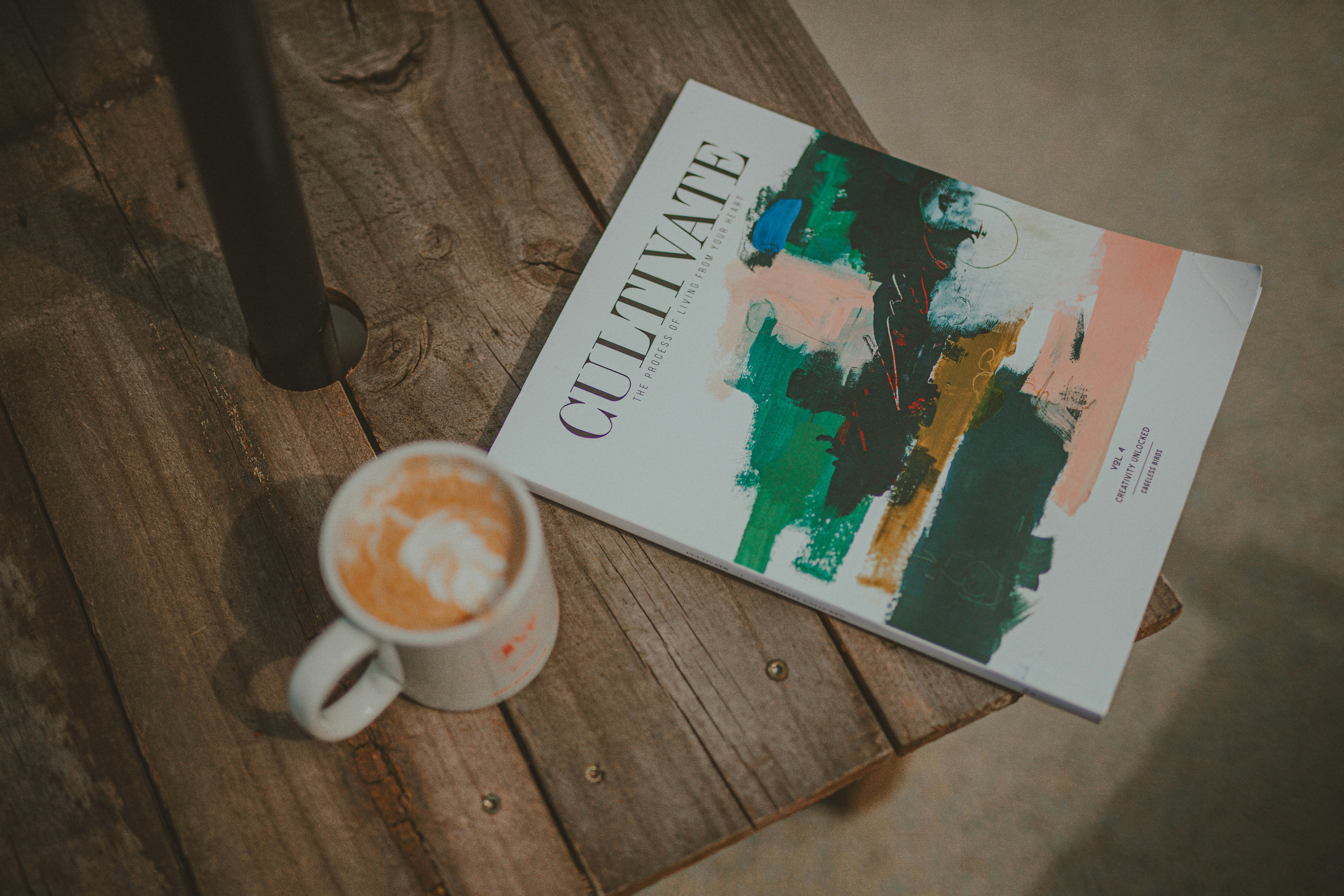 Cultivate and Cup: A Quiet Still-Life on Weathered Wood
