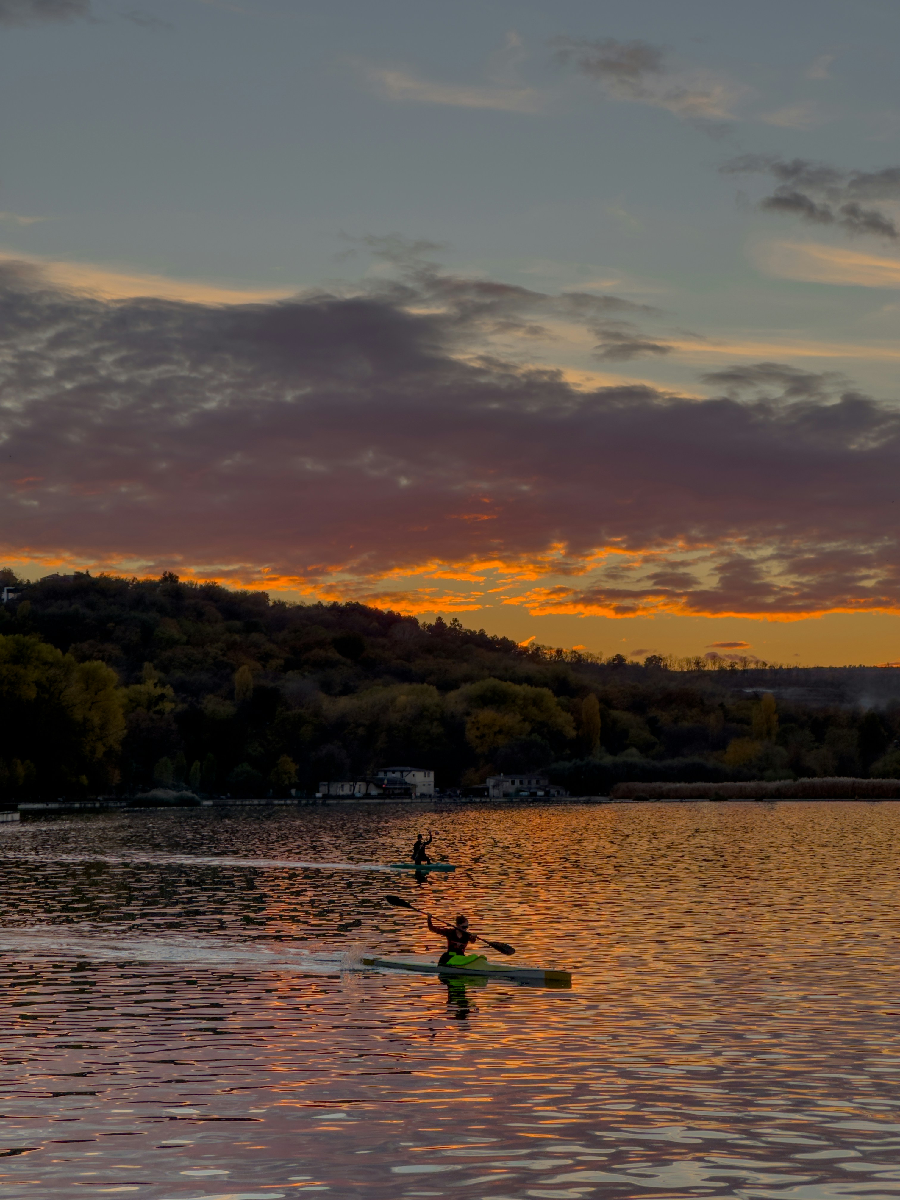 Paddle Through Twilight Reflections