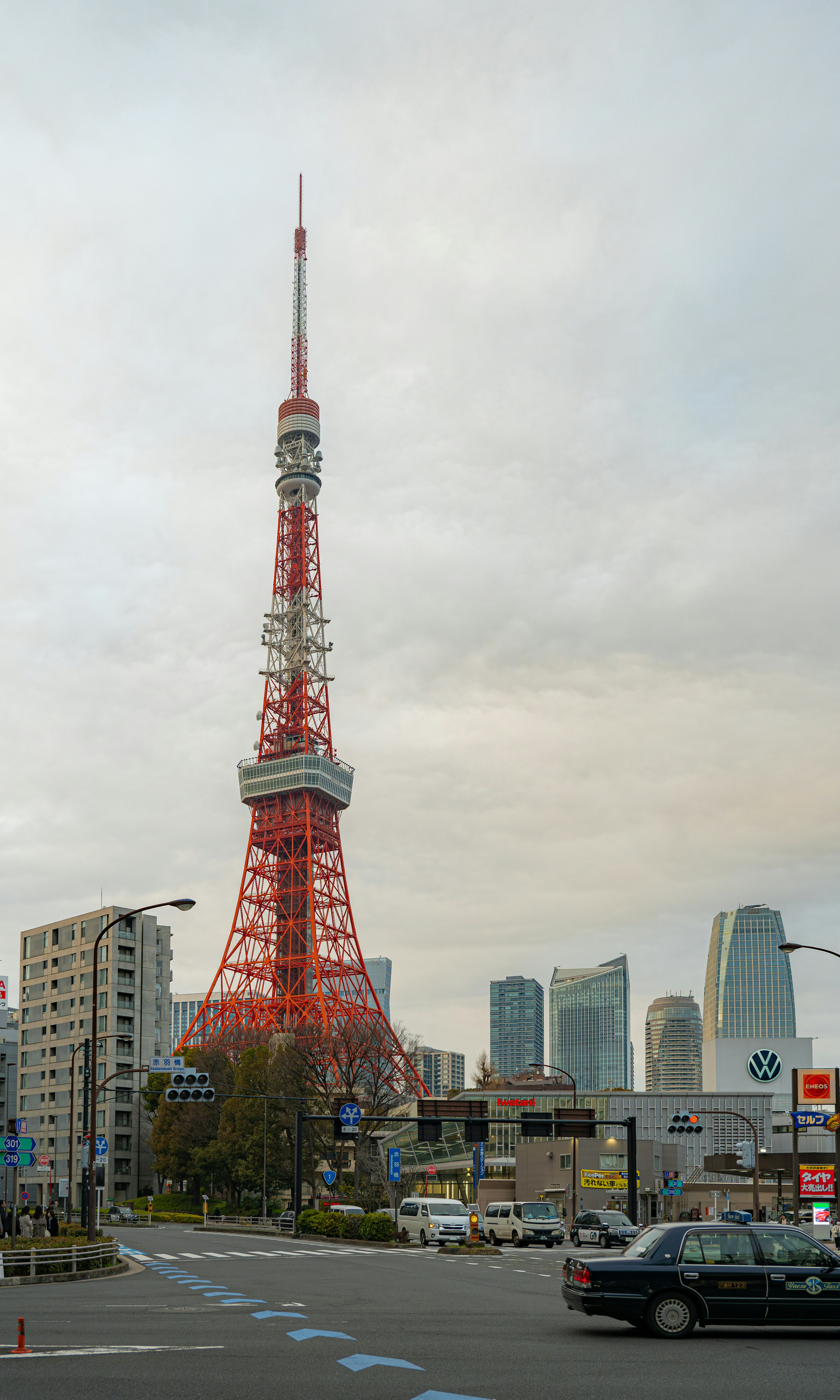 Urban Icon: The Towering Red Beacon of Tokyo