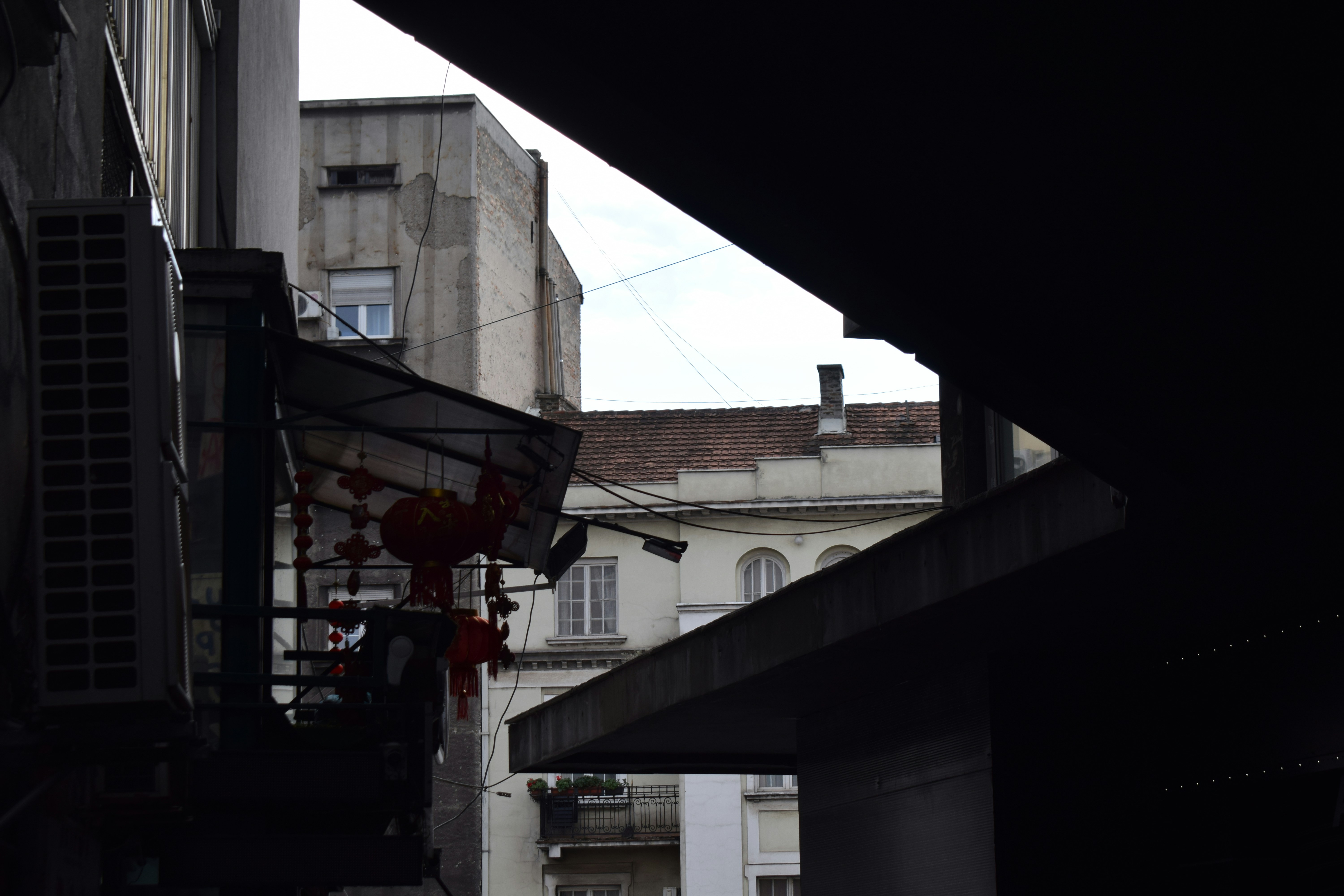 Urban Shadows: A Glimpse of Everyday Life