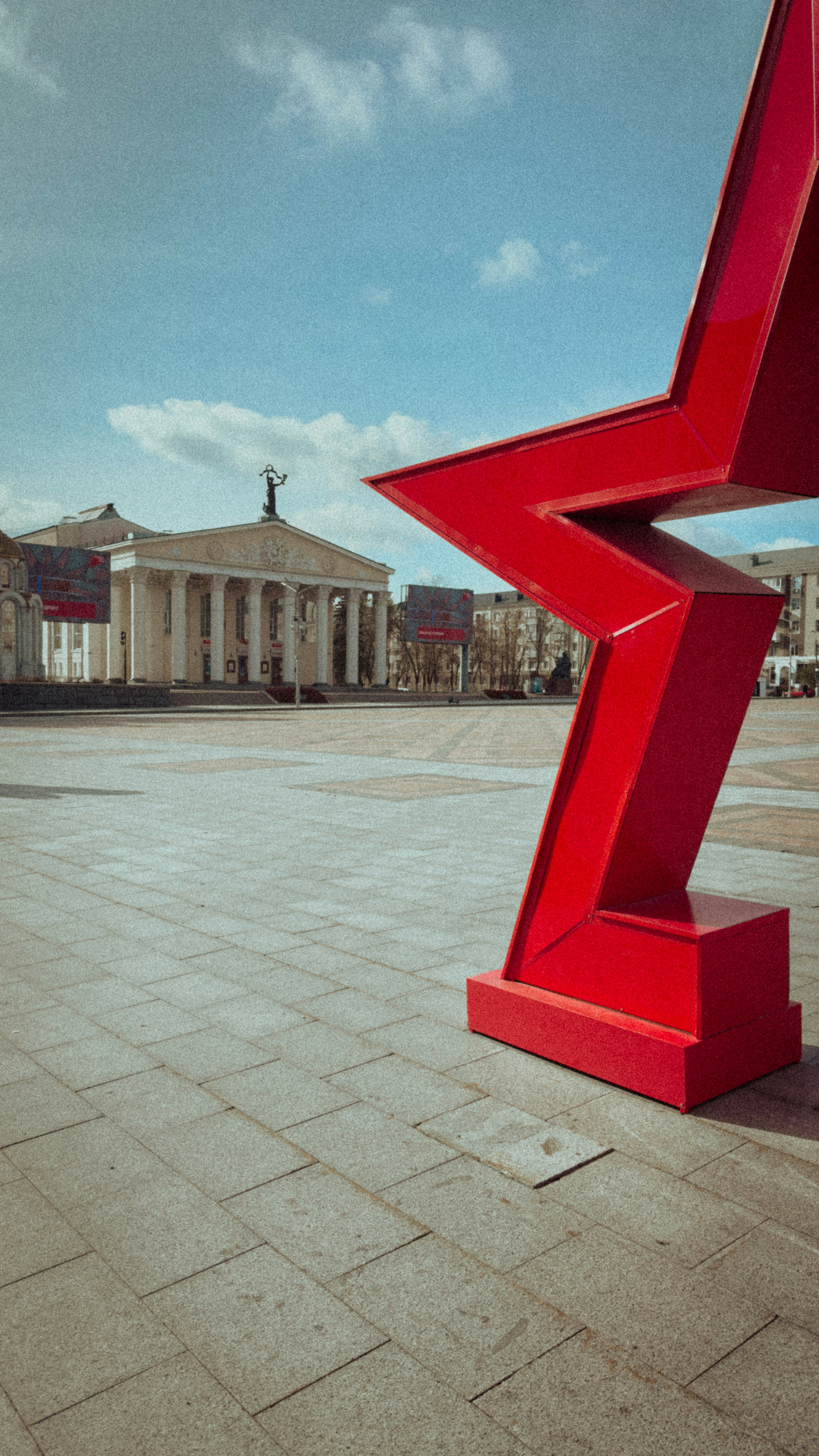 Bold Geometry Meets Historic Architecture