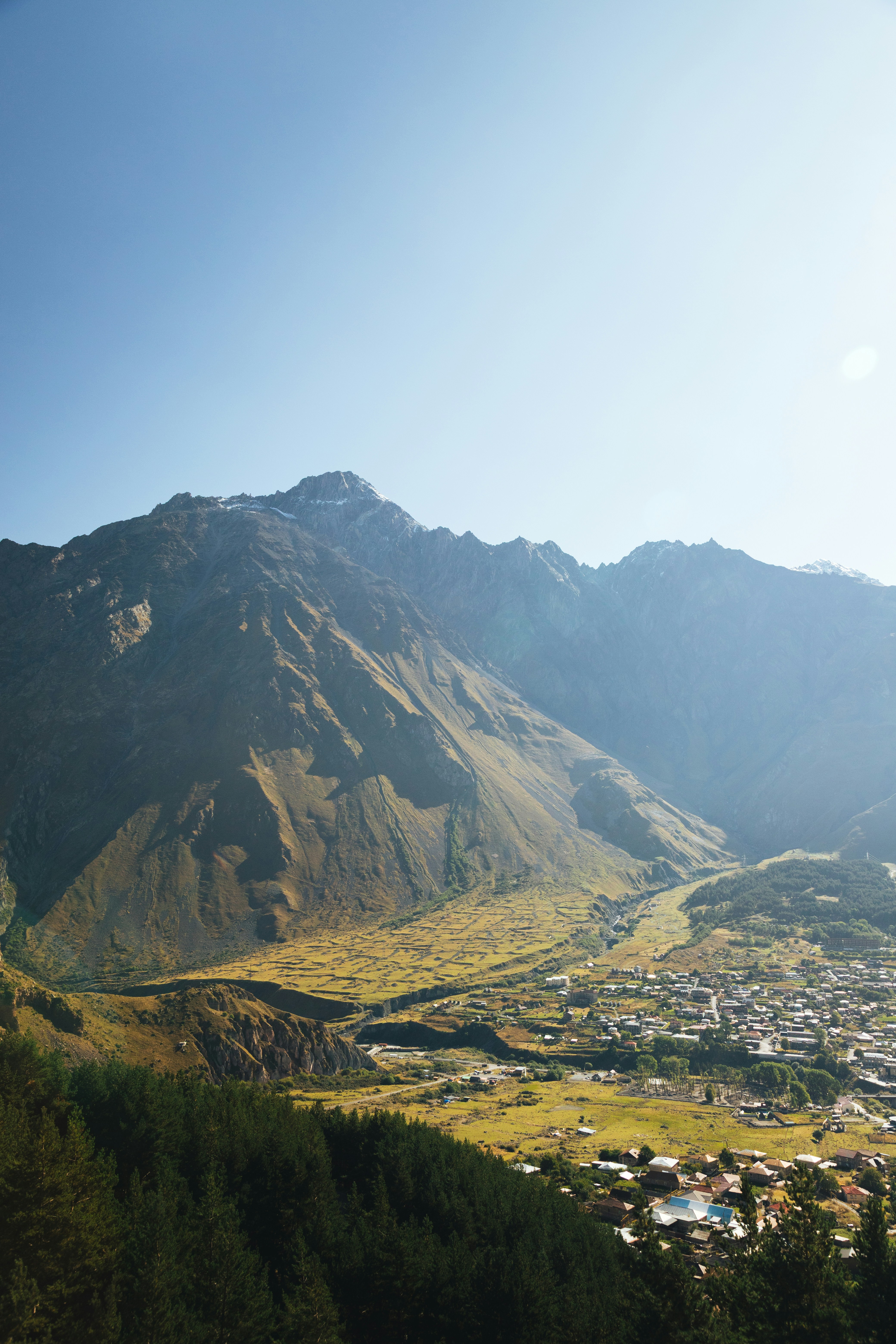 Majestic Peaks Over Serene Valleys