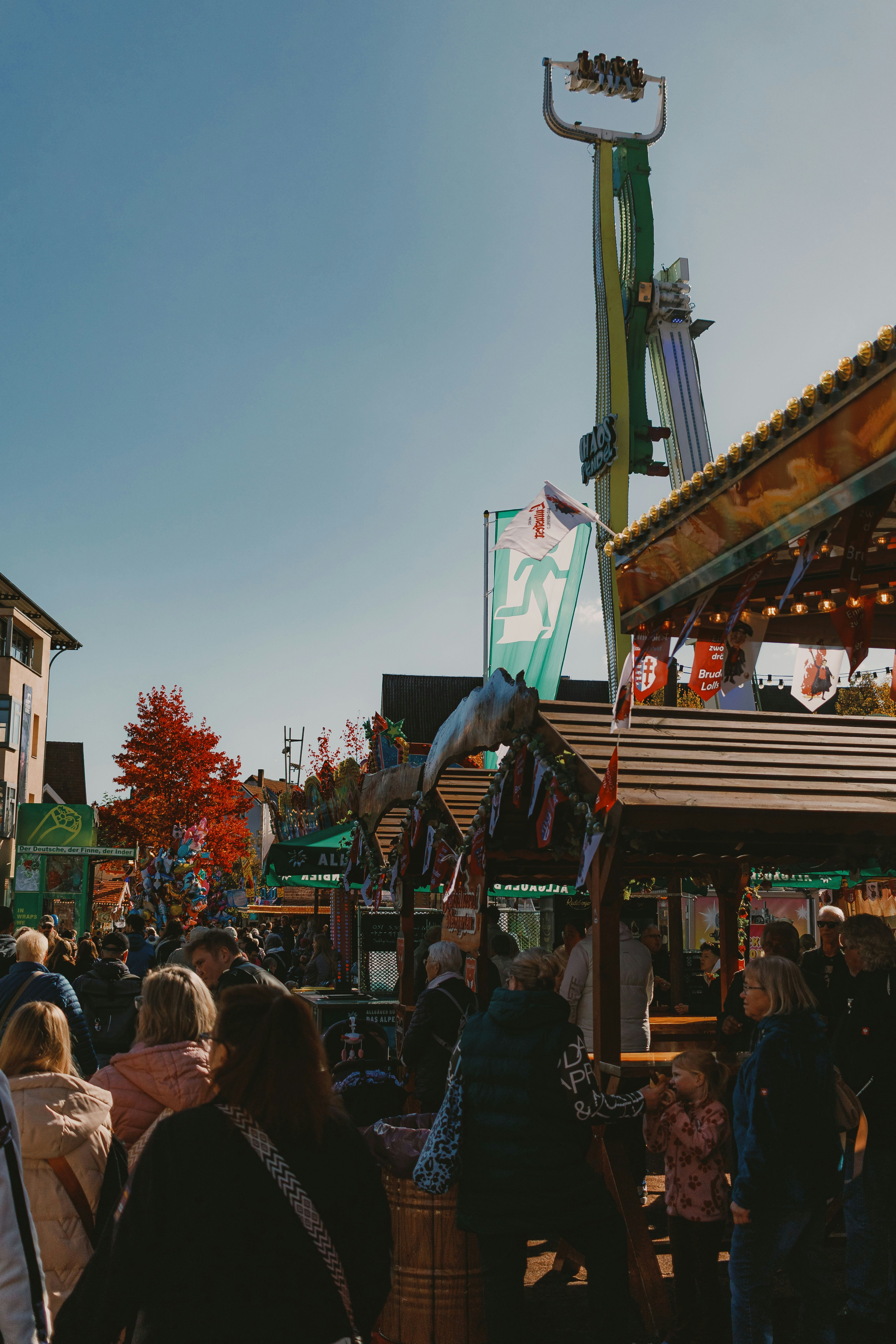 Autumn Revelry at the Fairground