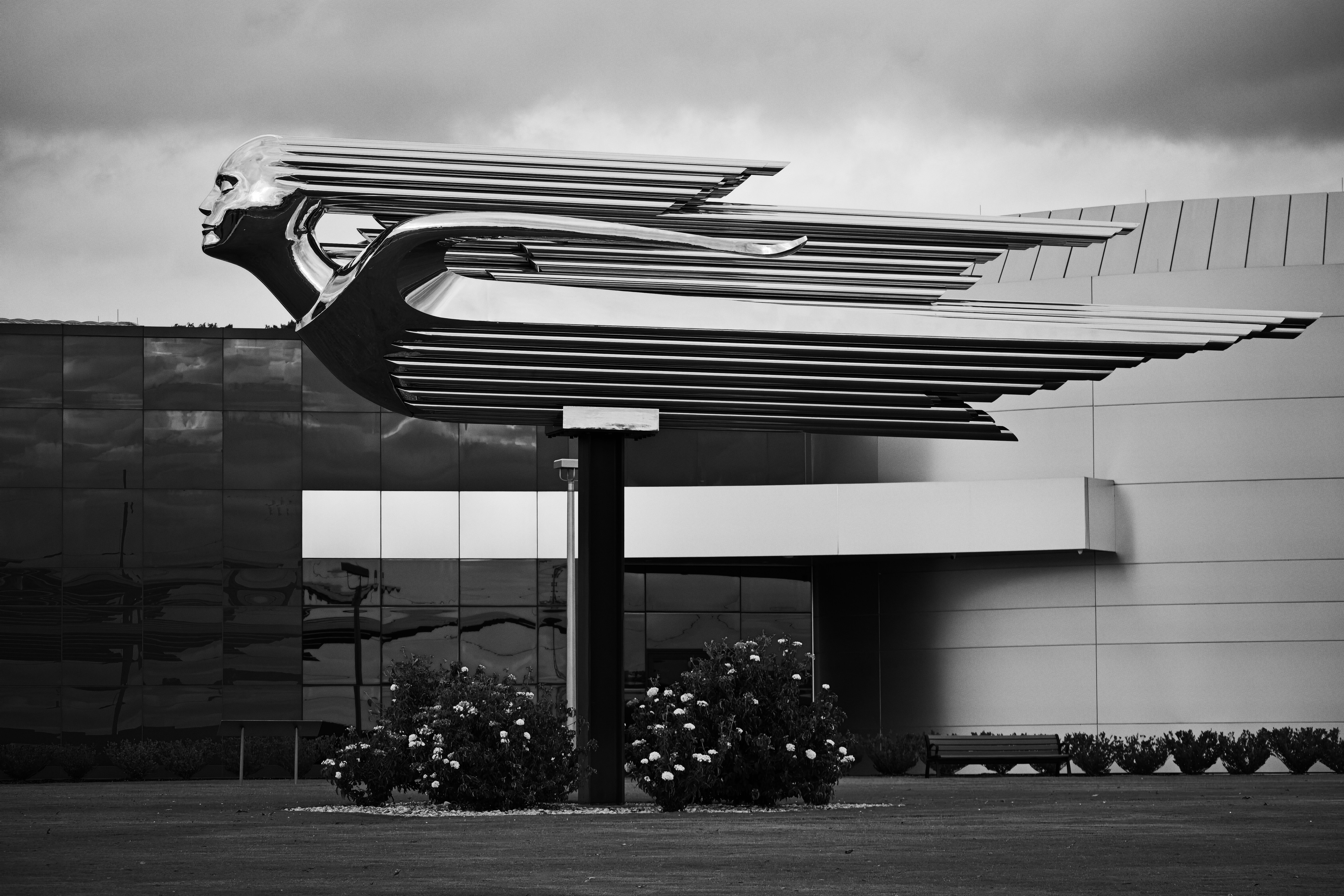 Wings of Innovation: A Metallic Tribute