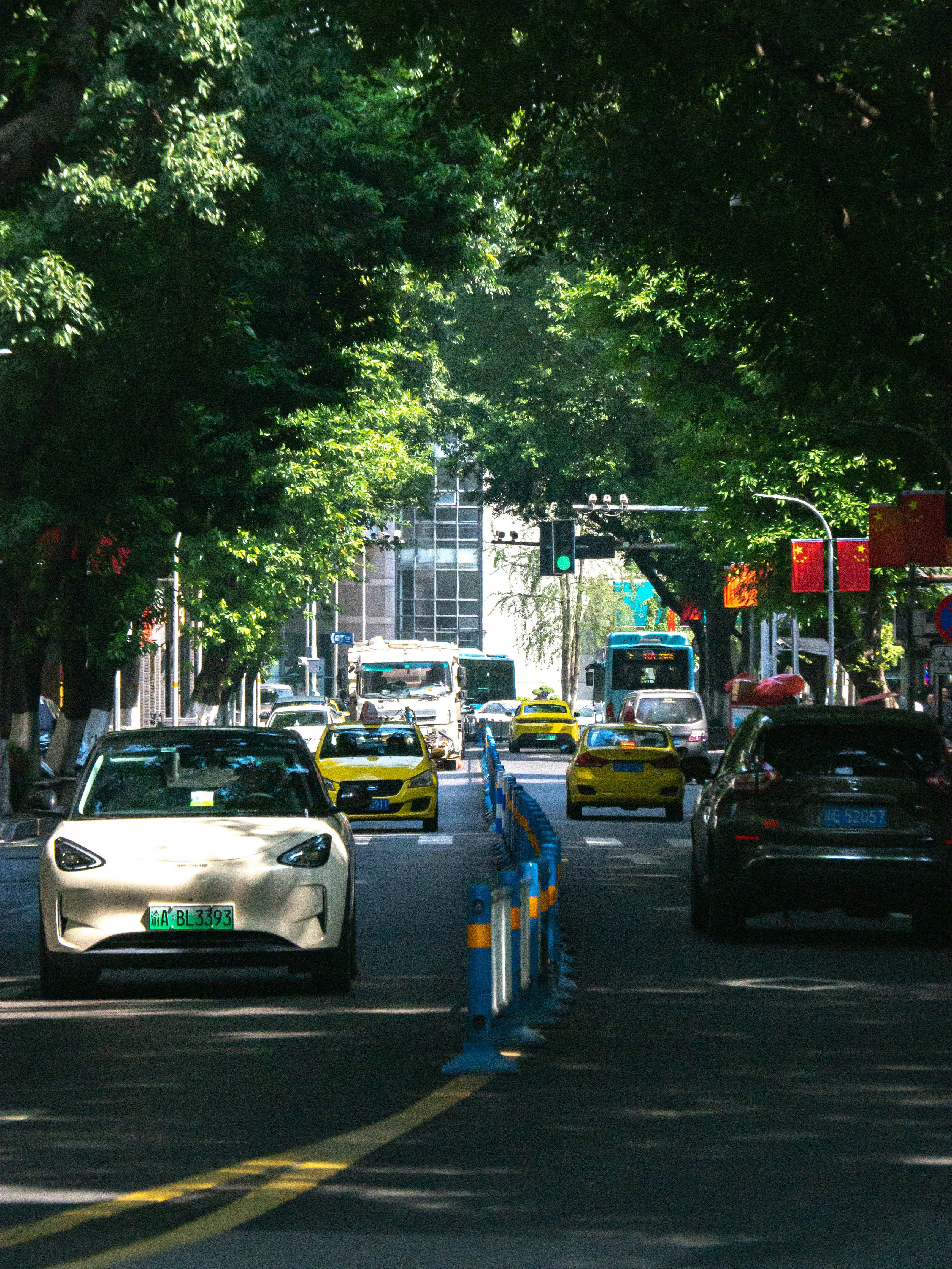 Urban Pulse: A Symphony of Motion in City Streets