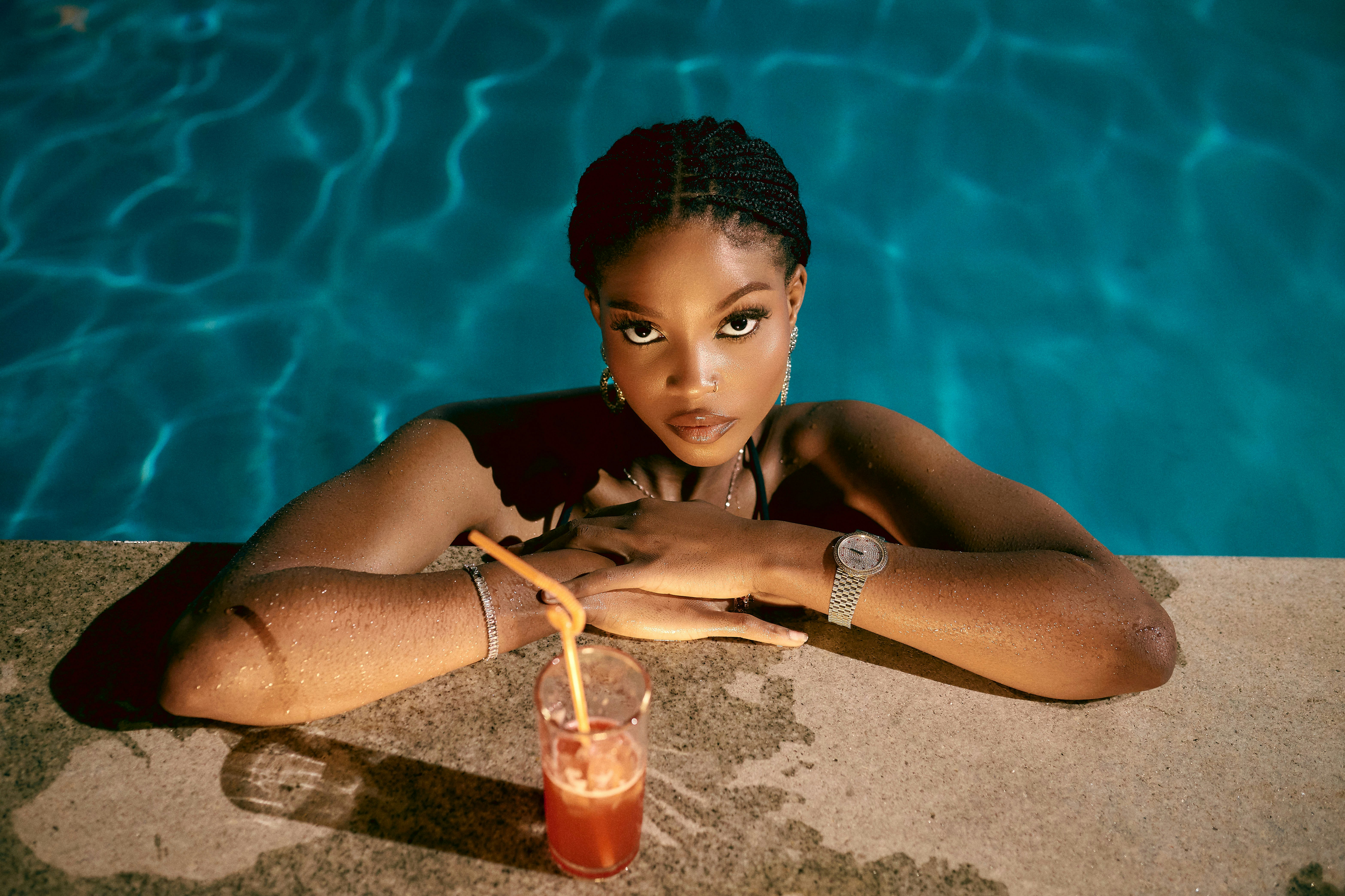 Sunkissed Serenity by the Poolside