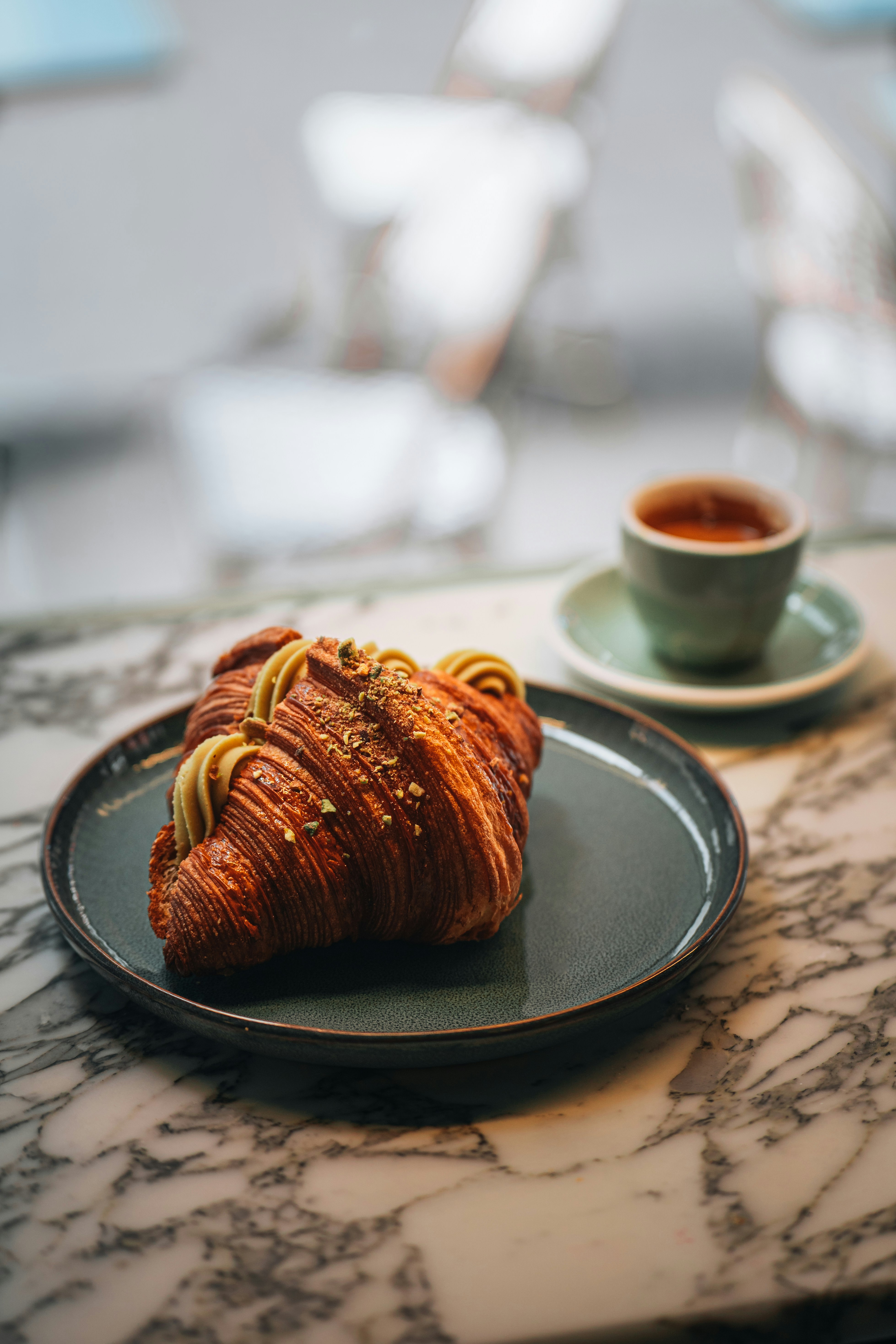 Decadent Croissant Indulgence