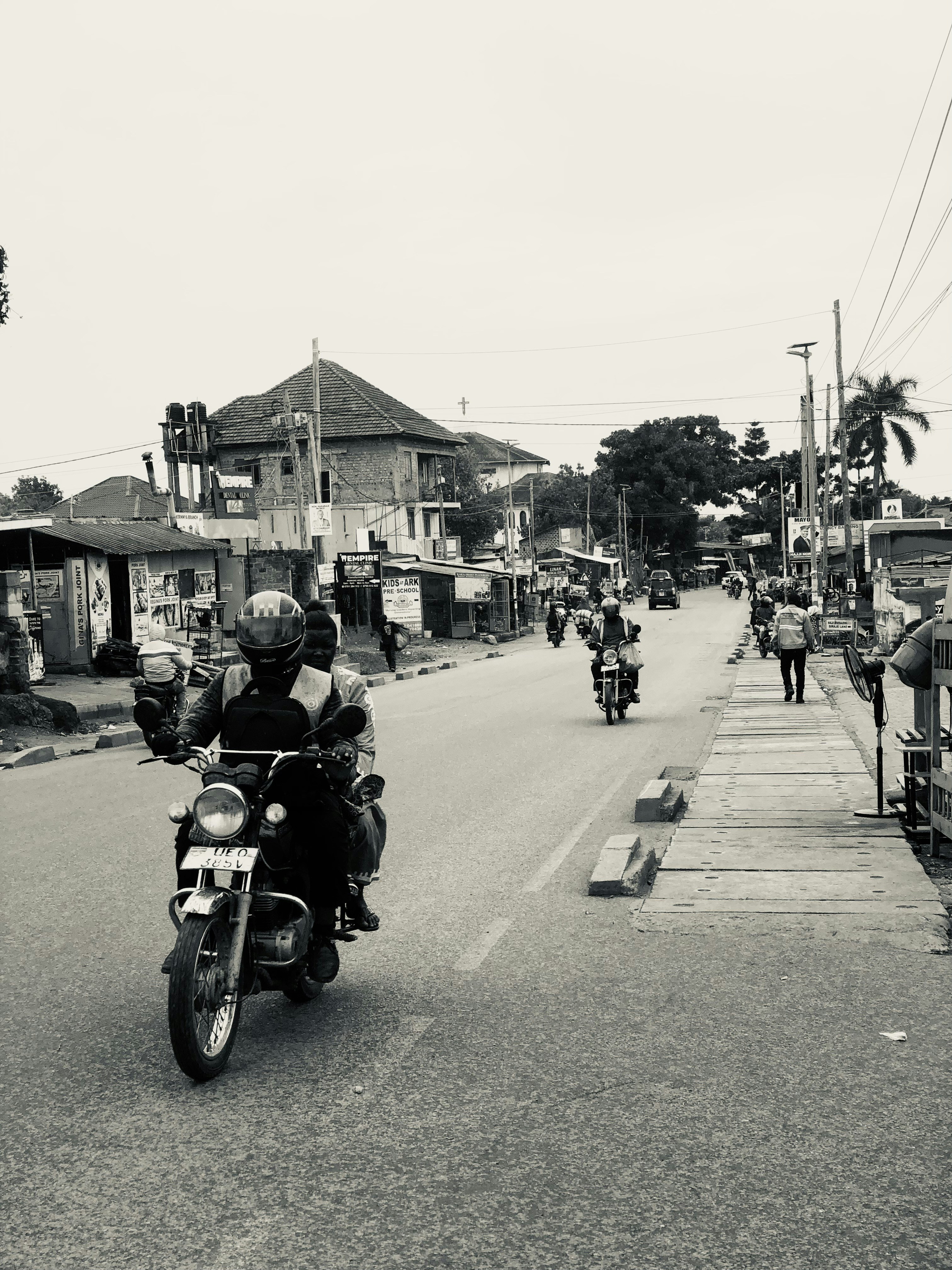 Urban Motion: A Dance of Two-Wheeled Journeys