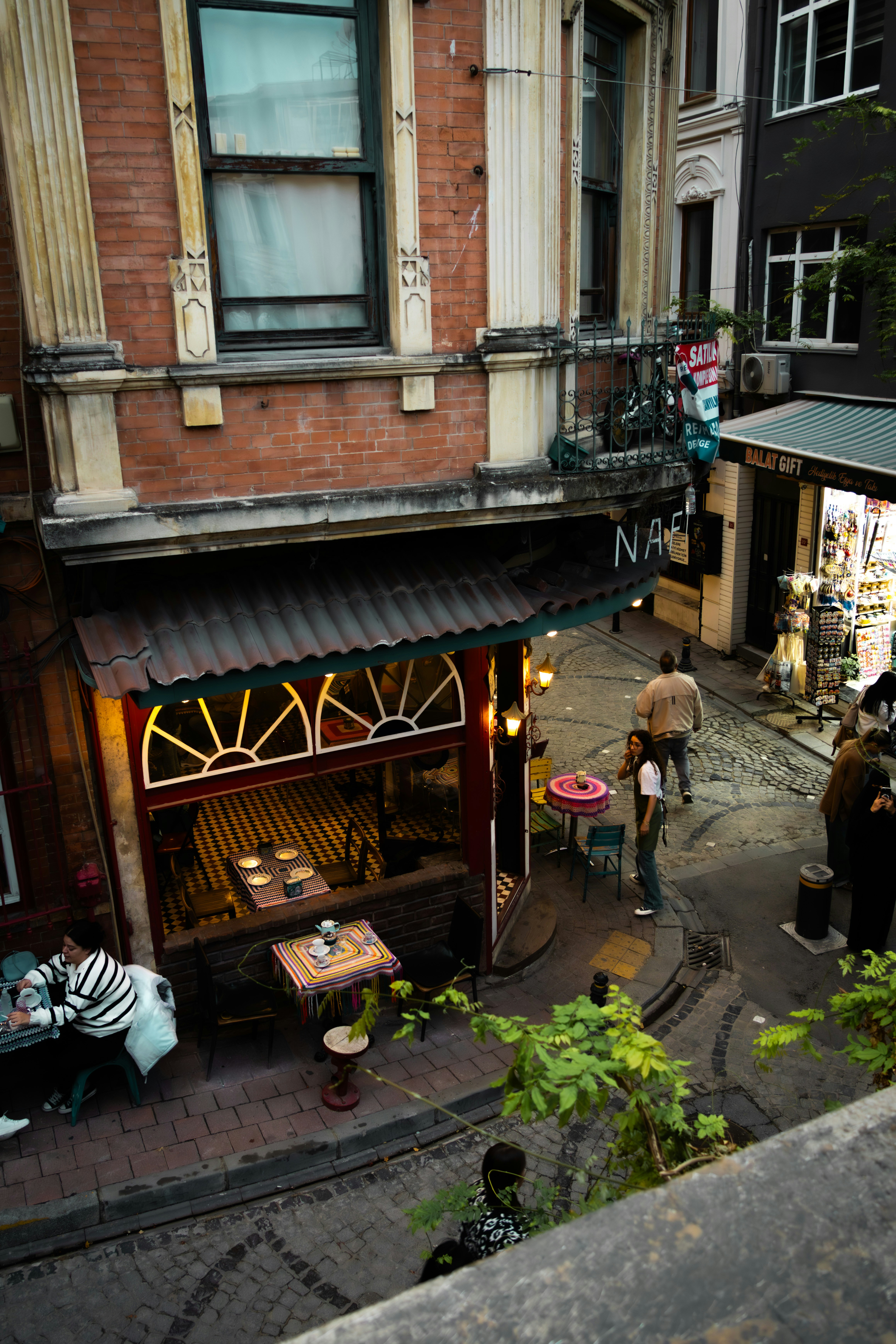 A Cozy Corner of Urban Life