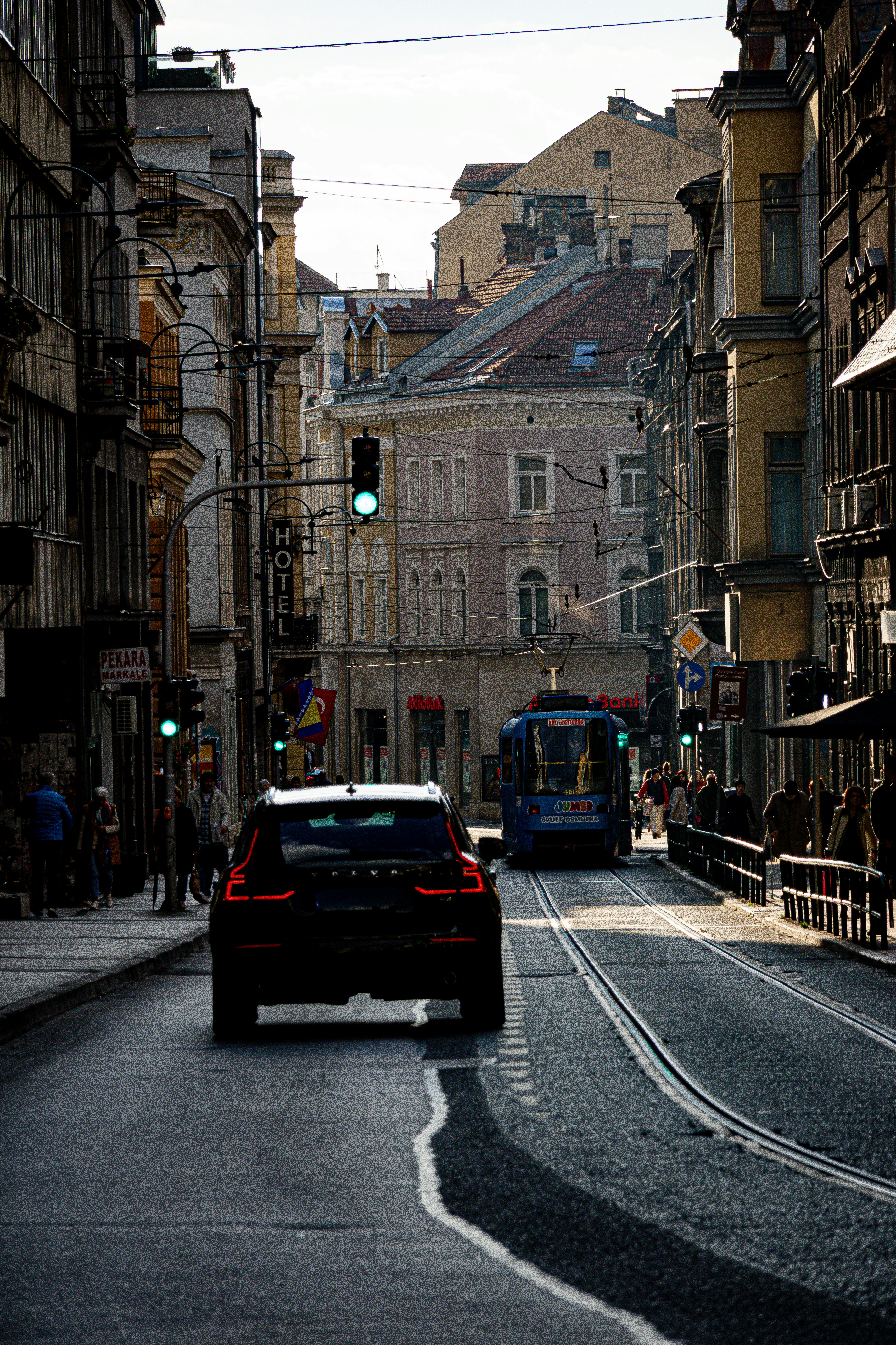 Urban Symphony: The Dance of Light and Motion