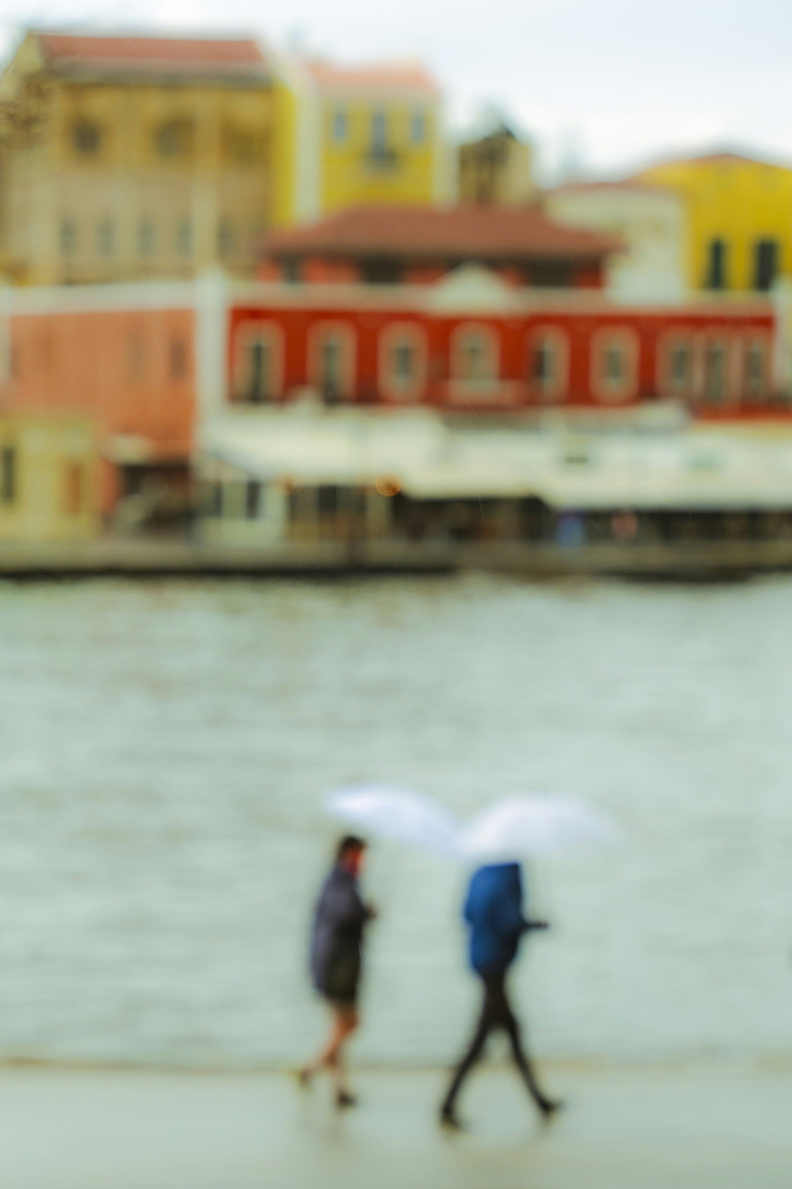 A Dance of Shadows and Umbrellas