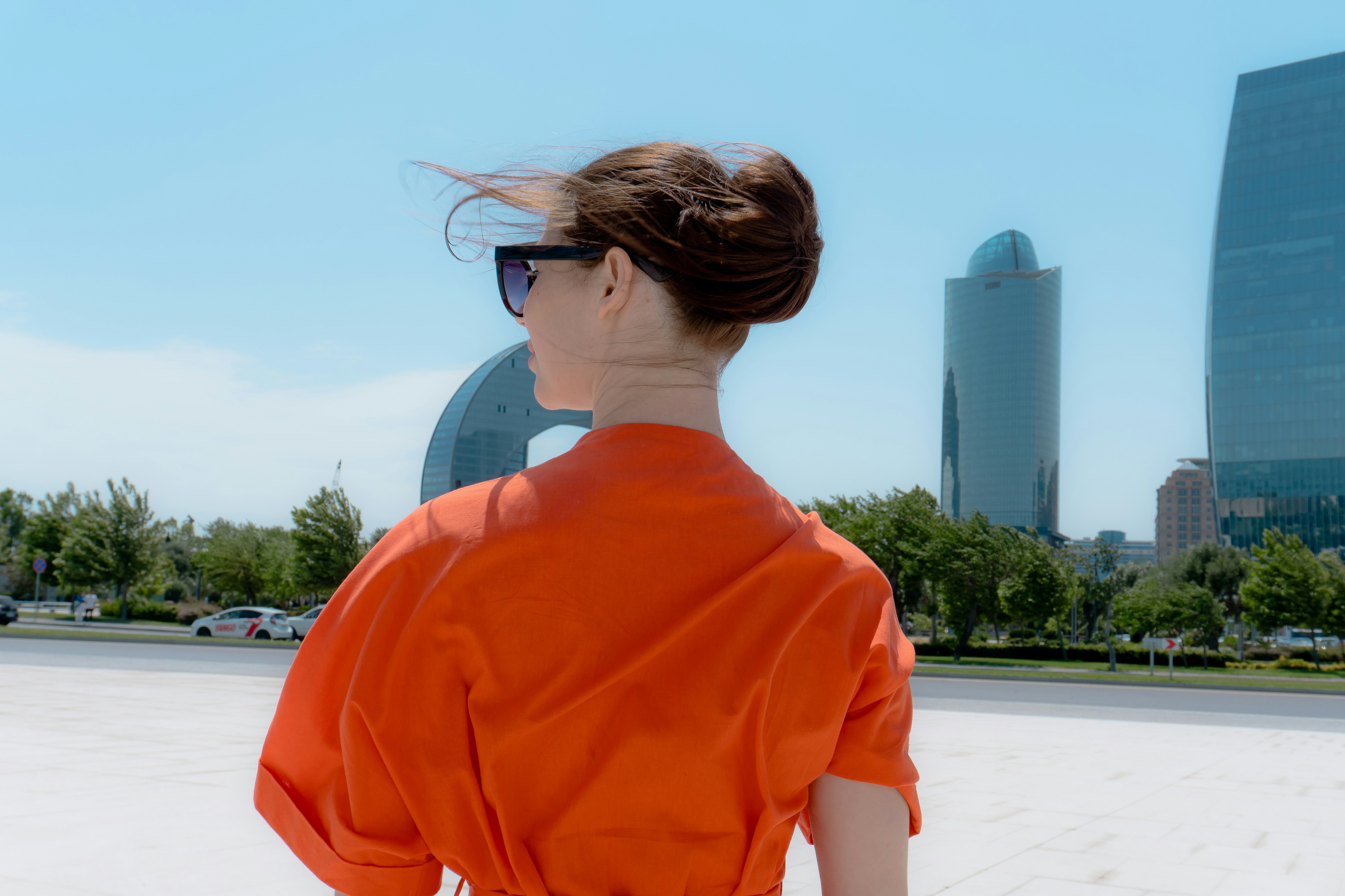 Urban Breeze: A Moment of Reflection