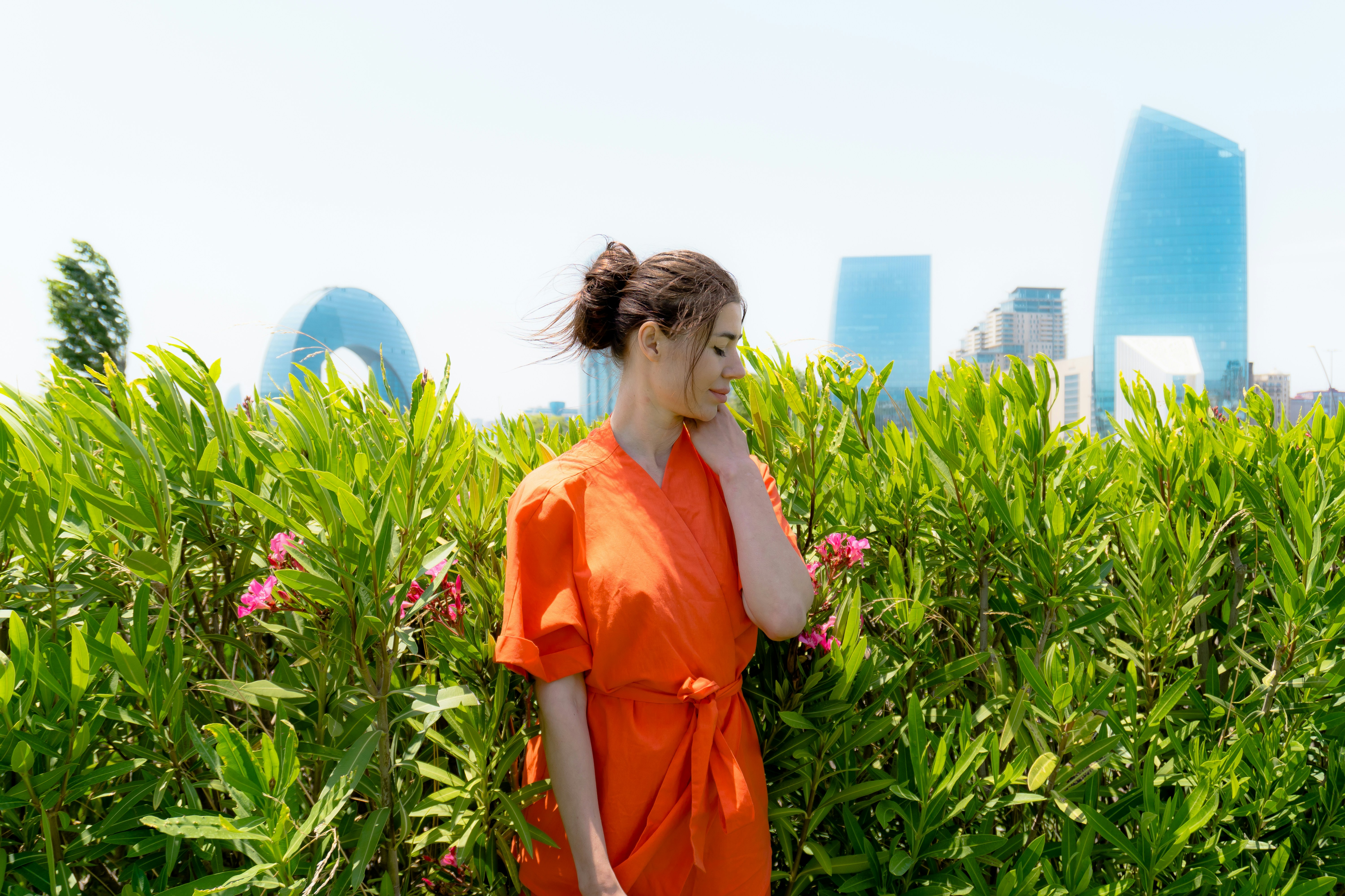 Urban Serenity: A Moment Amidst Nature's Embrace