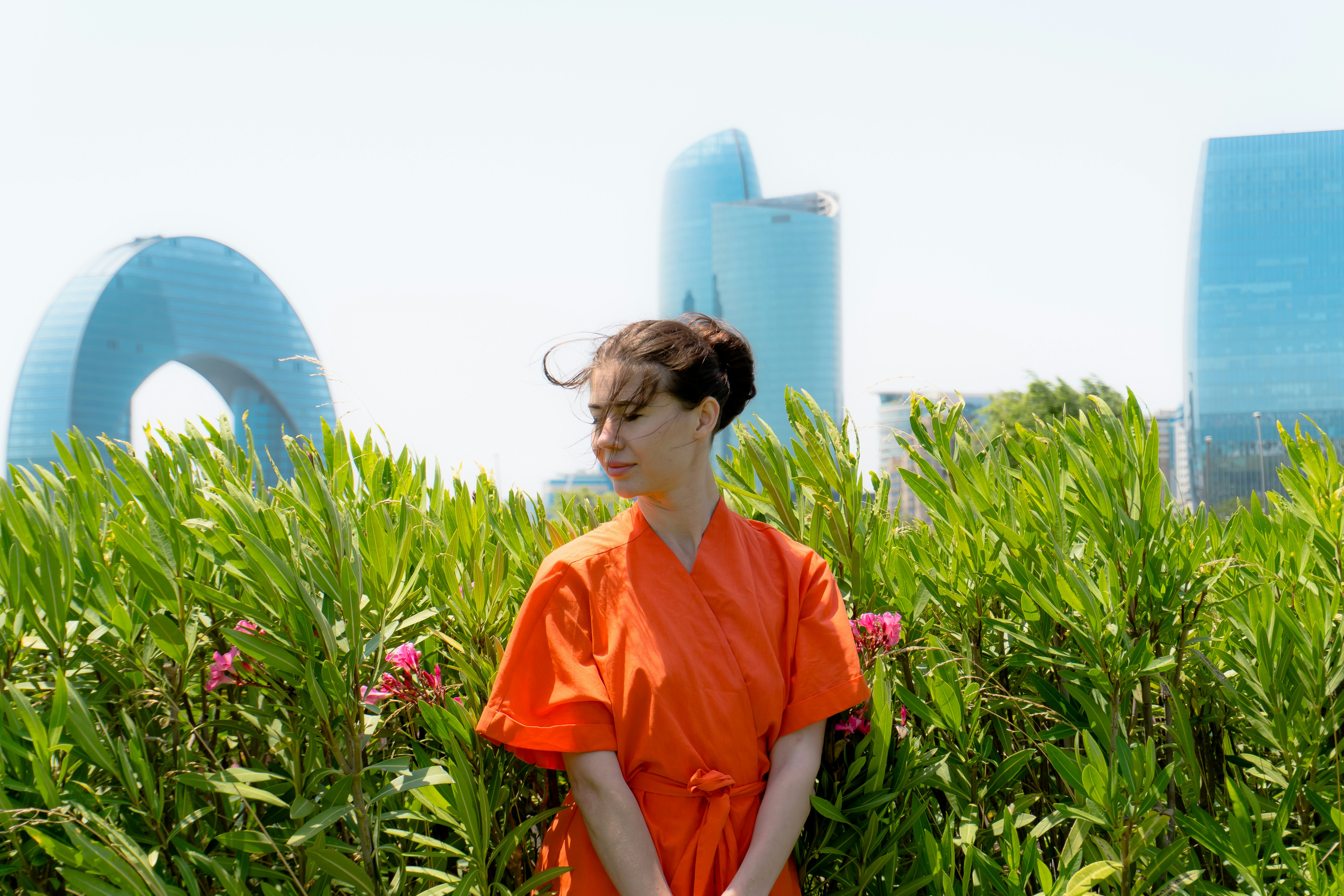 Urban Serenity: A Moment Amidst Nature's Embrace