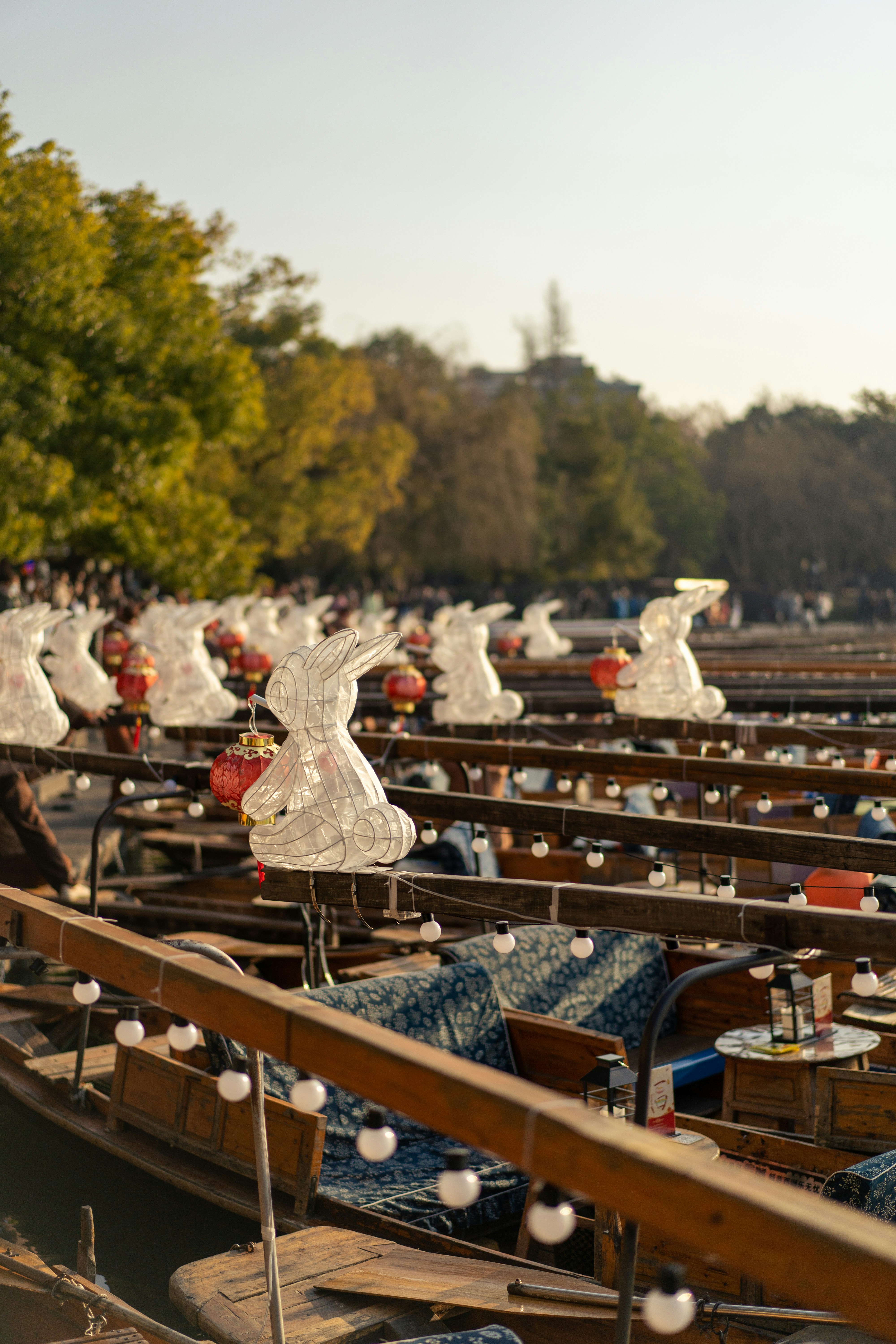 Whimsical Lanterns Adrift: A Festival of Light on Water