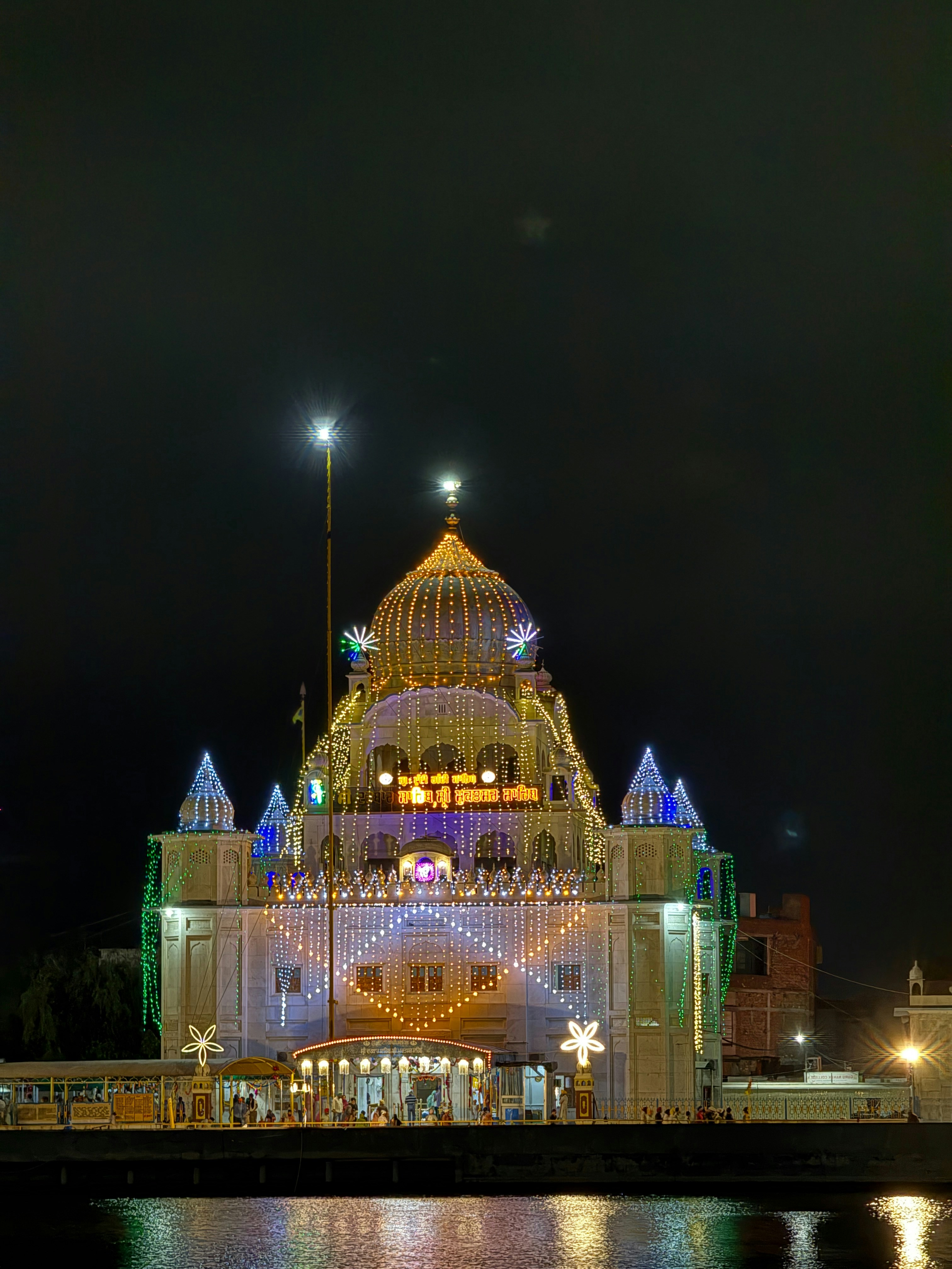 Illuminated Splendor: A Night at the Sacred Pavilion