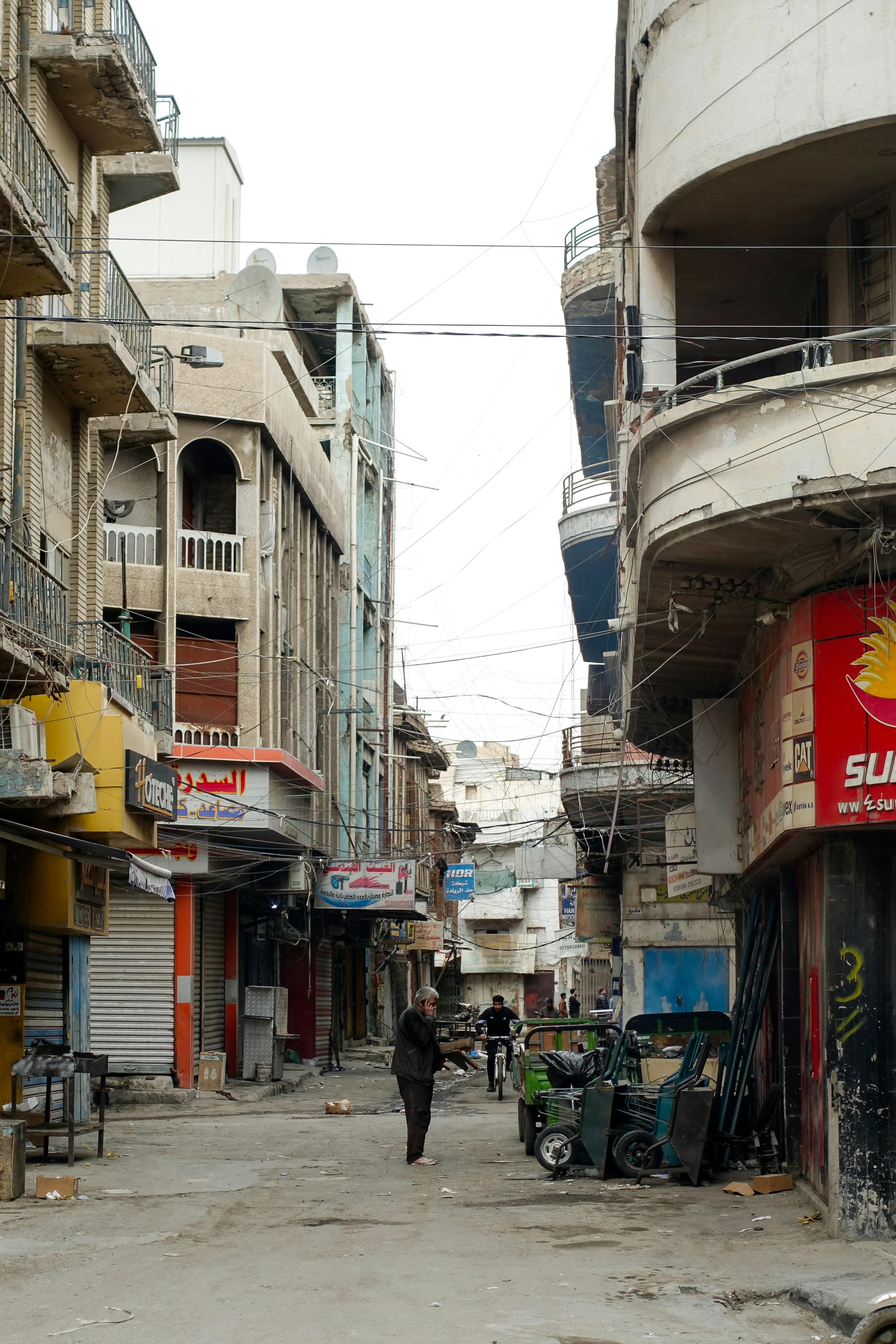 Echoes of Urban Life: A Forgotten Alley