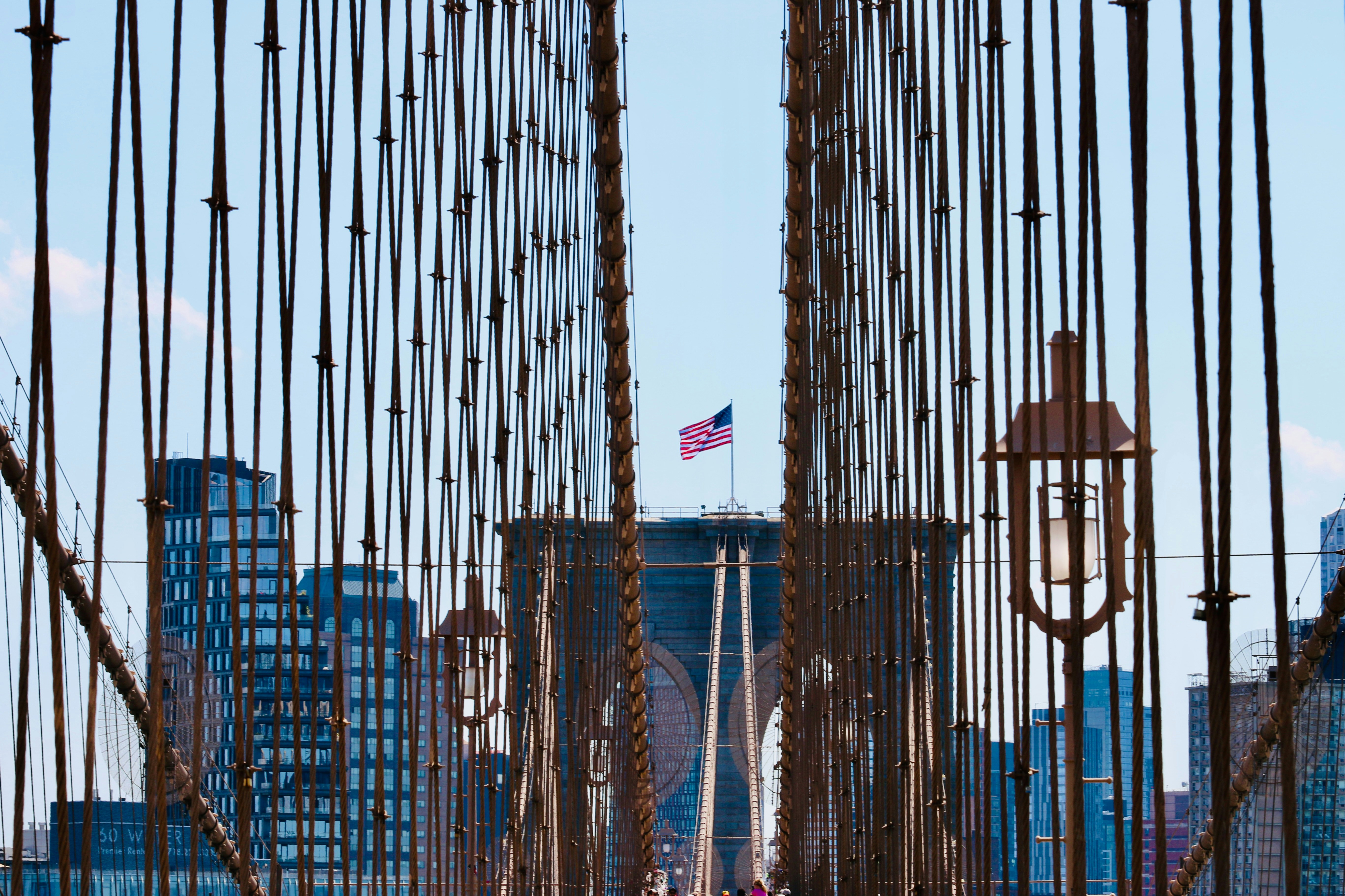 Urban Symphony: The Brooklyn Bridge's Architectural Dance