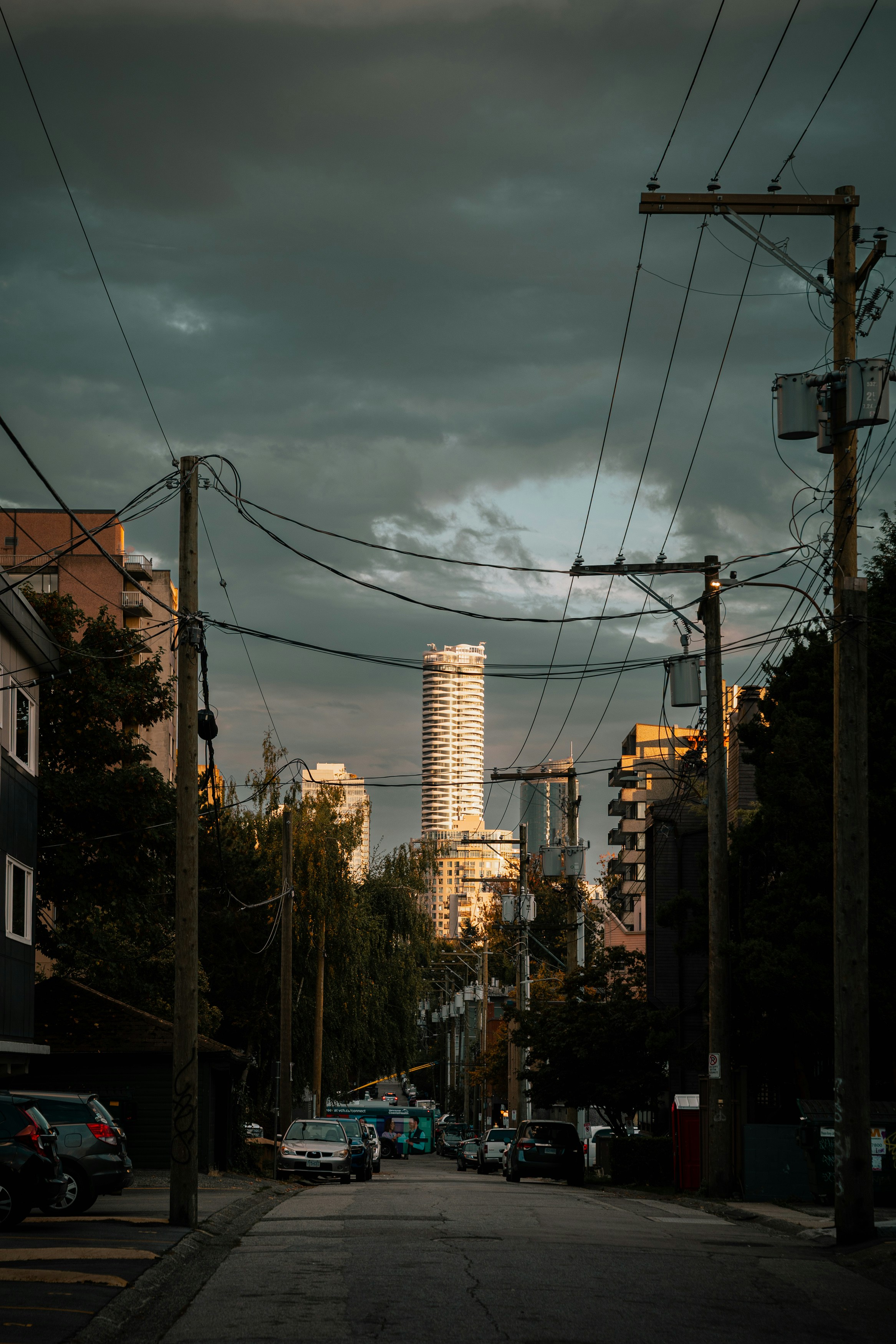 Urban Silhouette at Dusk