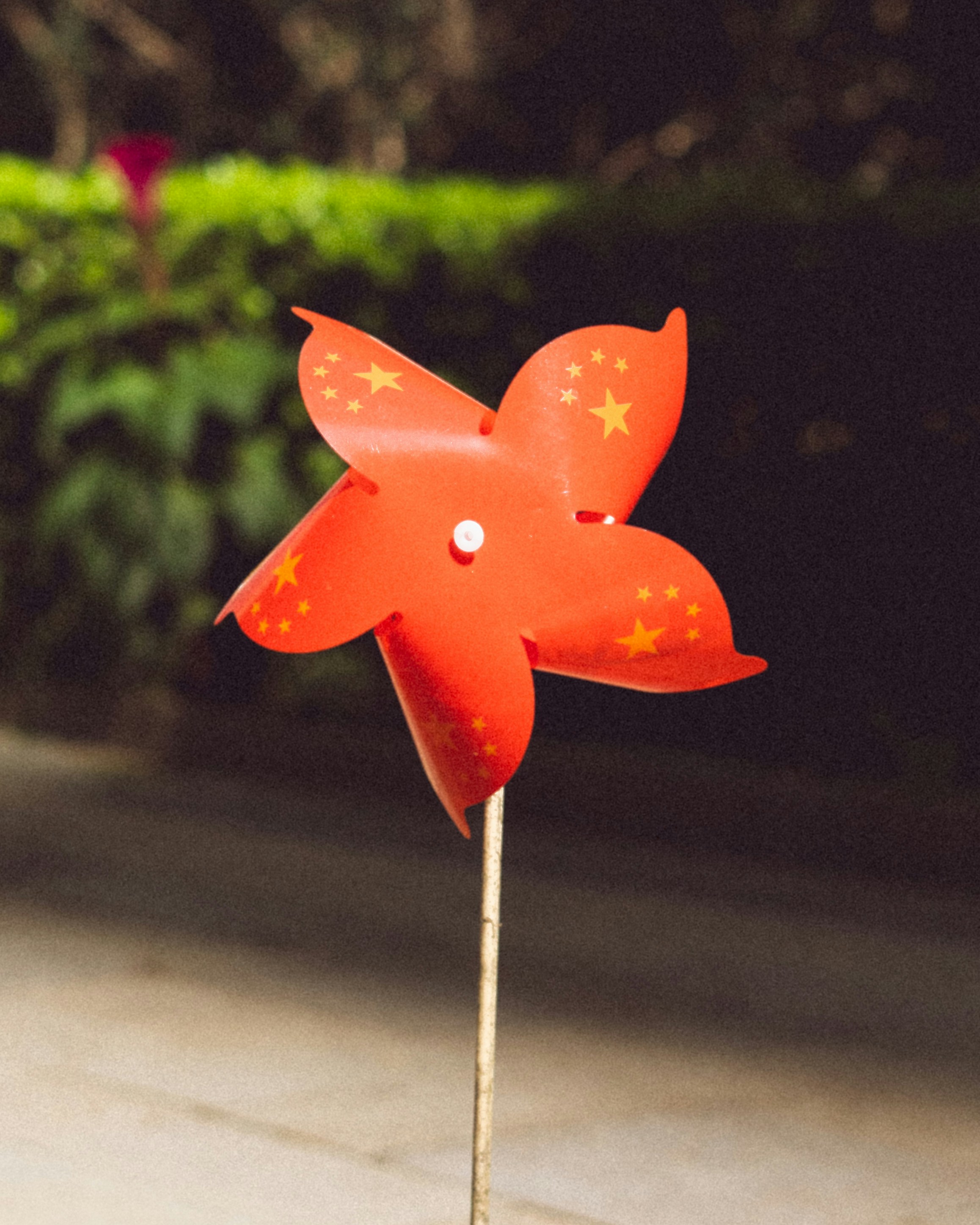 Whirling Delight: A Playful Pinwheel in Motion