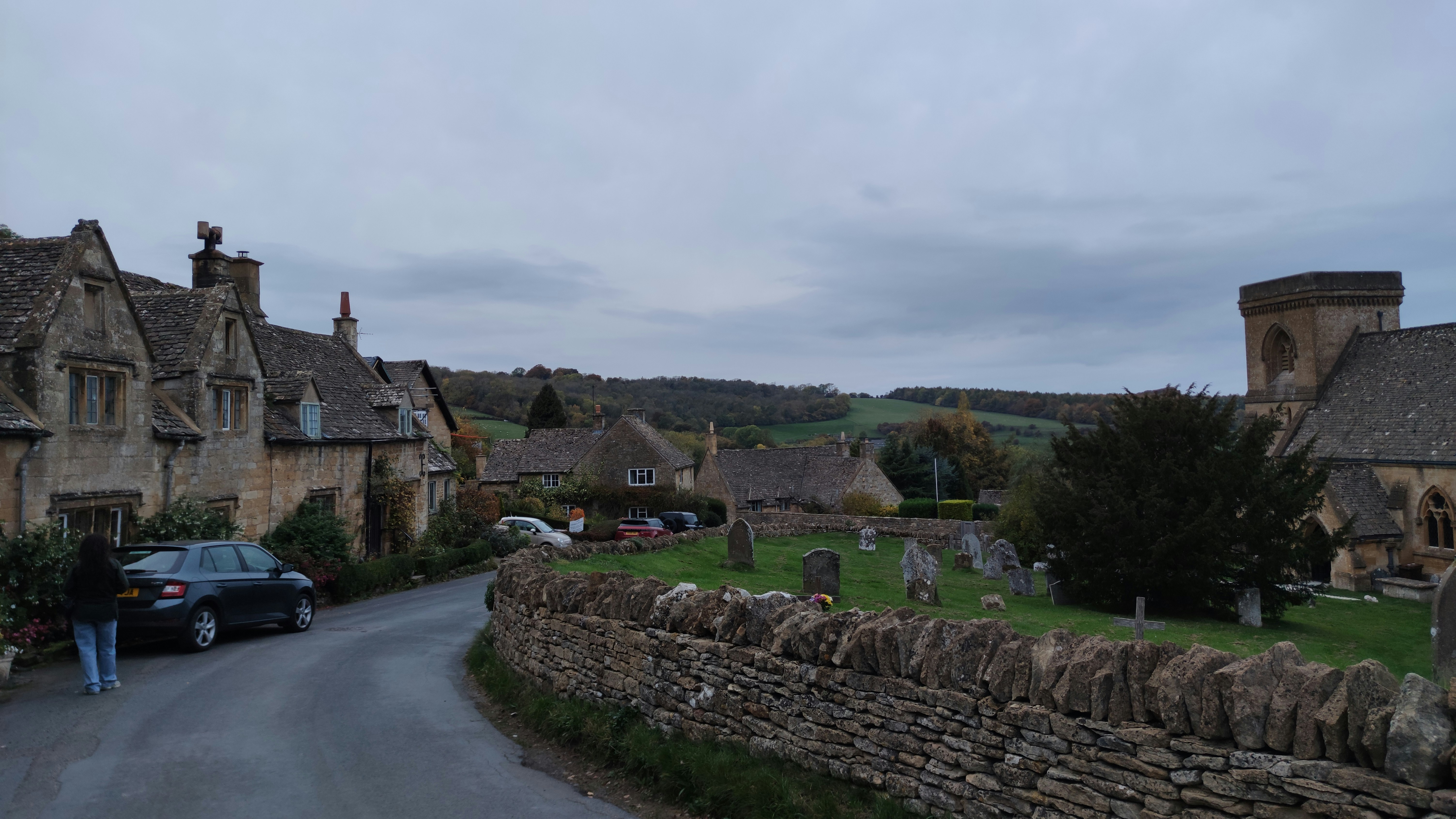 Snowshill, England, UK ~ 18 October 2025 | Charming village with stone houses and church