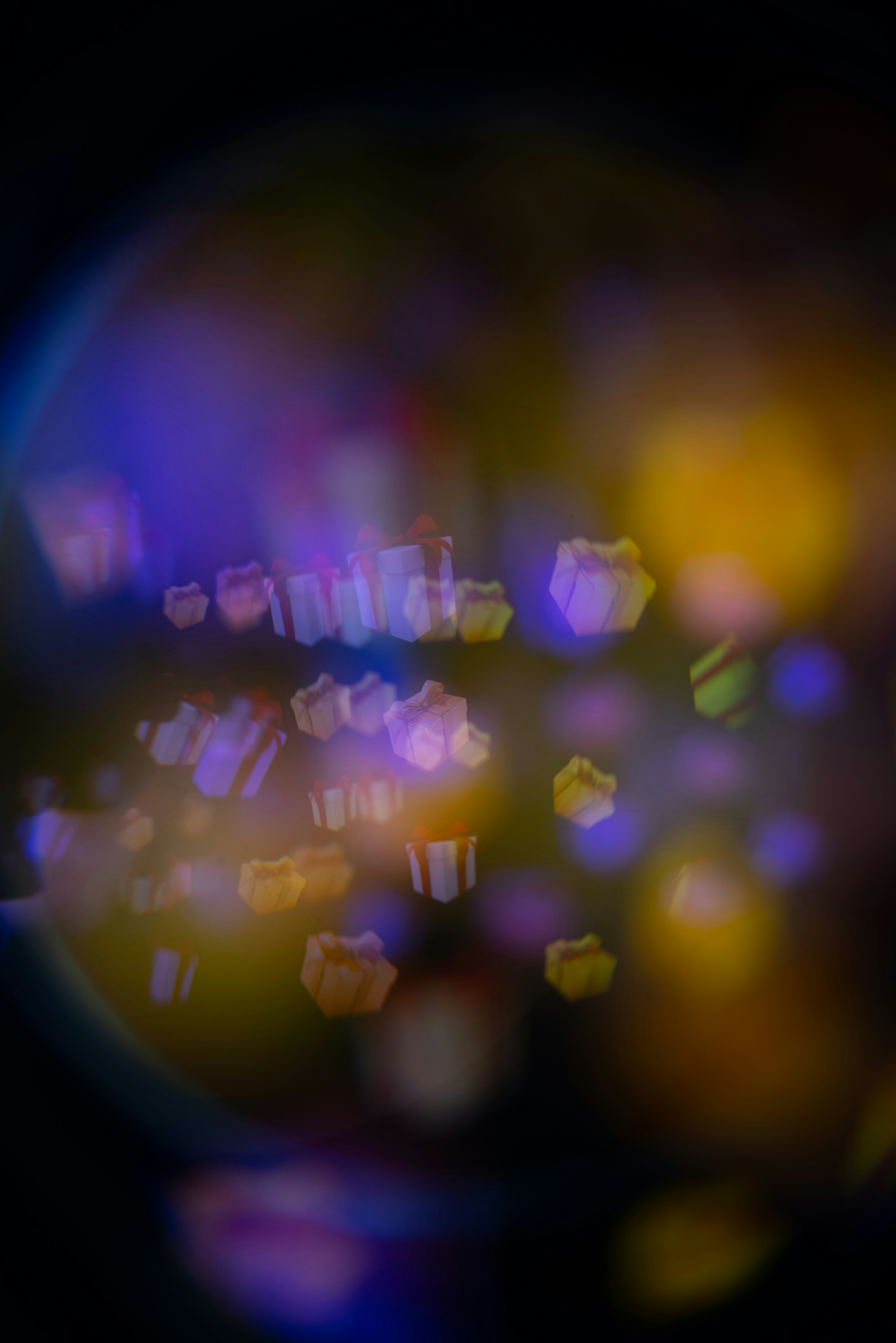 Prismatic Dots through a Velvet Lens